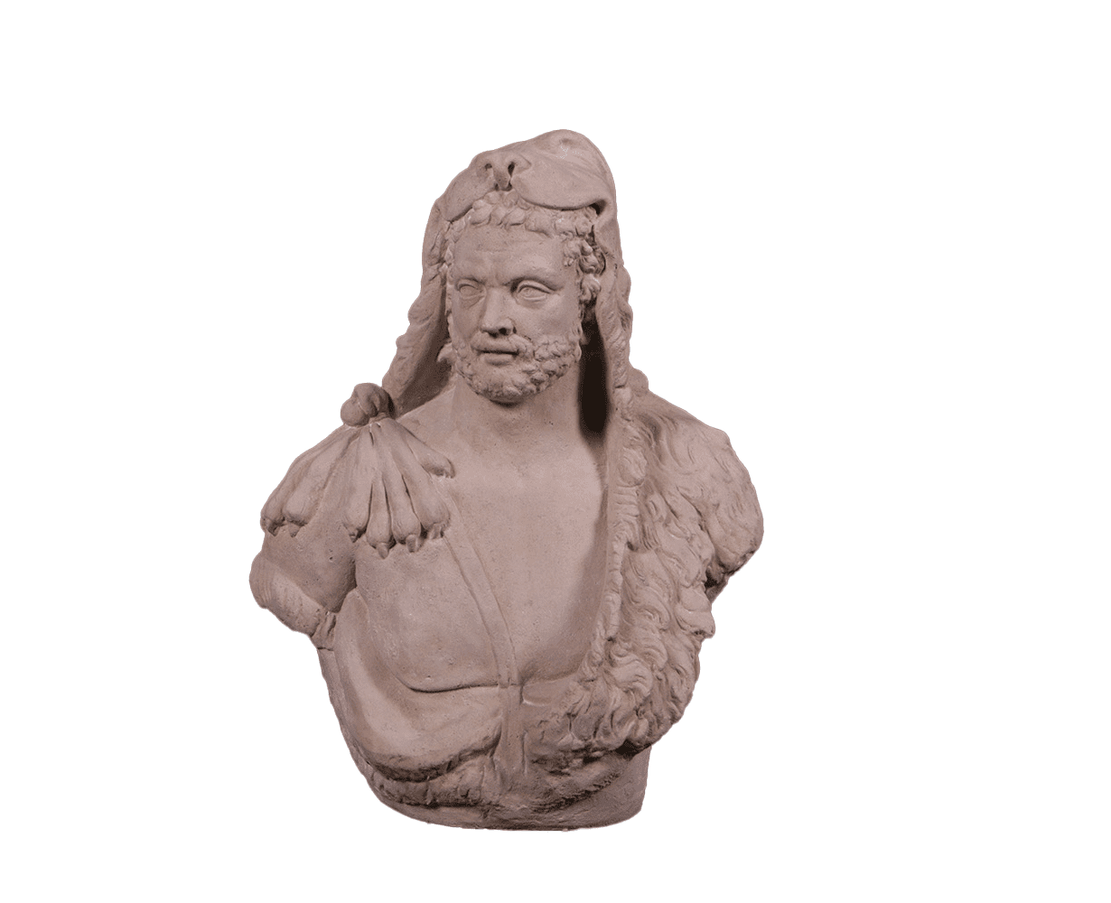 Hercules Stone Bust Life Size Statue - Walmart.com