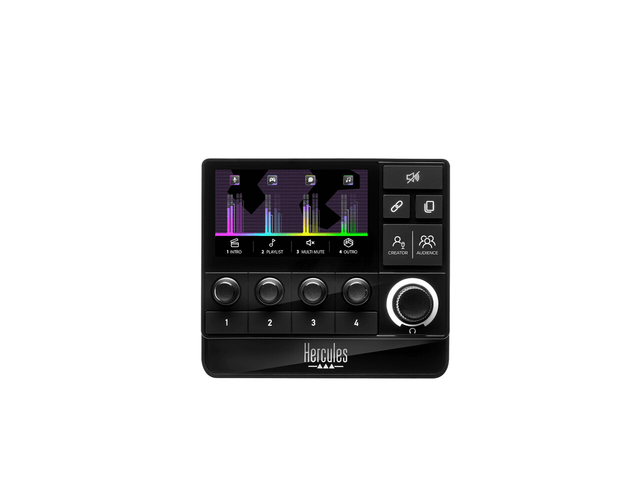 Hercules Stream 200 XLR, Pro Audio Mixer for Advanced Content Creators ...