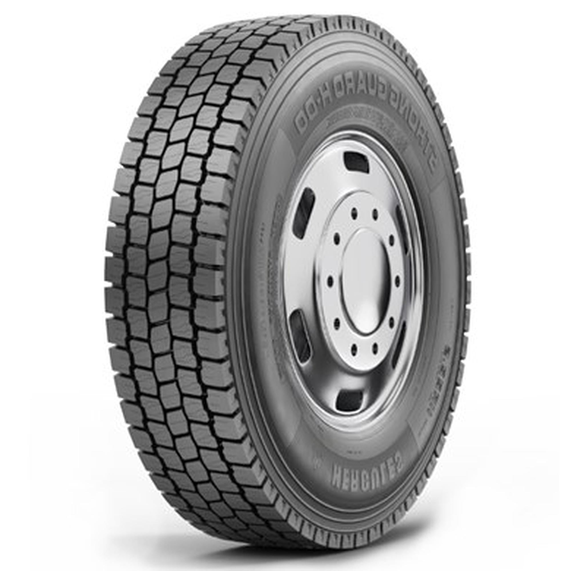 Hercules Strong Guard Commercial Tire for Semi Drive Truck Road Use, 295/75R22.5 144/141L G ...