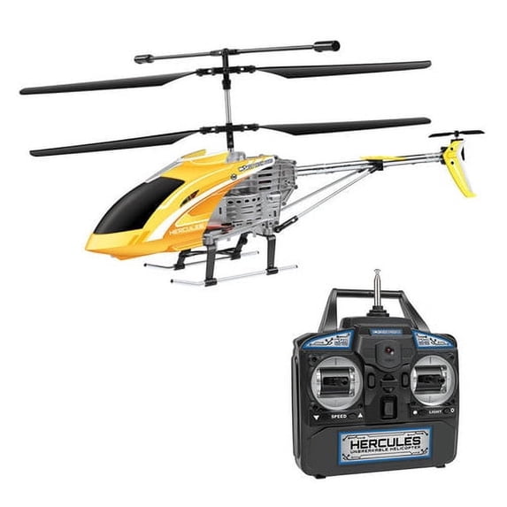 Hercules Unbreakable 3.5CH RC Helicopter for Beginners, Radio Remote ...