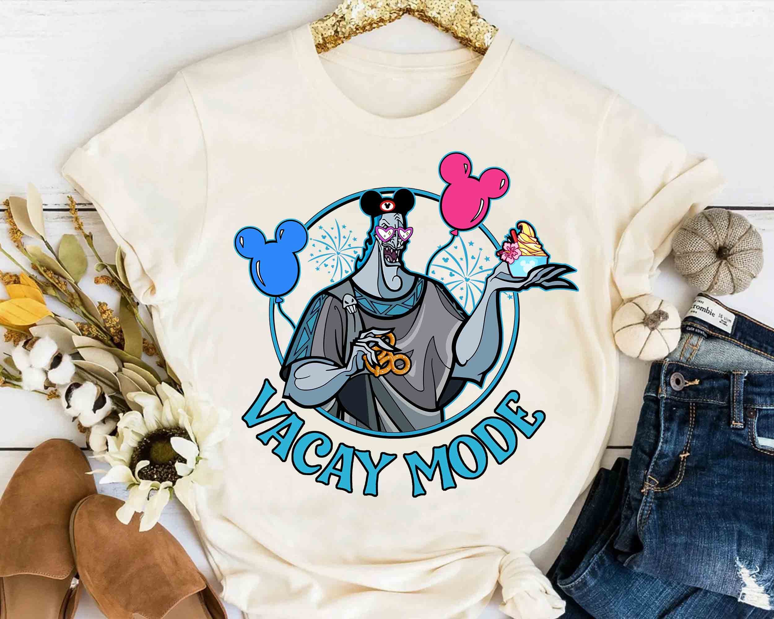 Hercules Villains Hades With Mickey Balloon Shirt, Disney Vacay Mode ...