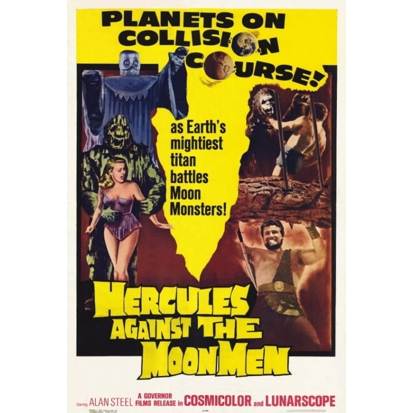 Hercules against the Moon Men Movie Poster Print (27 x 40) - Item ...