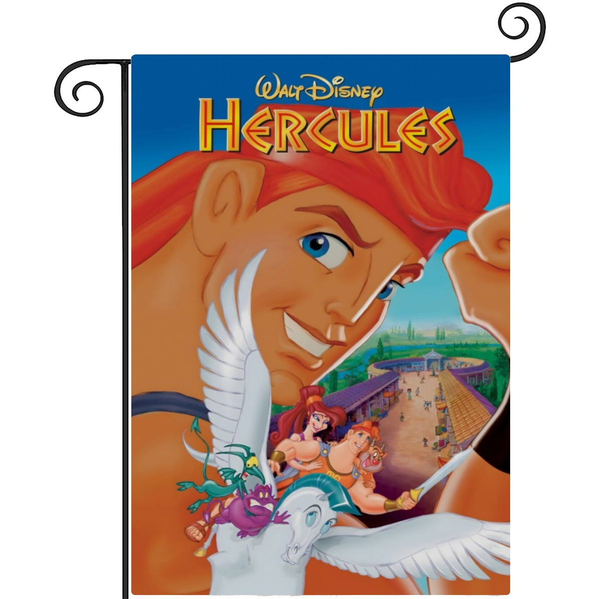 Hercules-themed Garden Flag. Perfect gift for fans, friends, and family ...