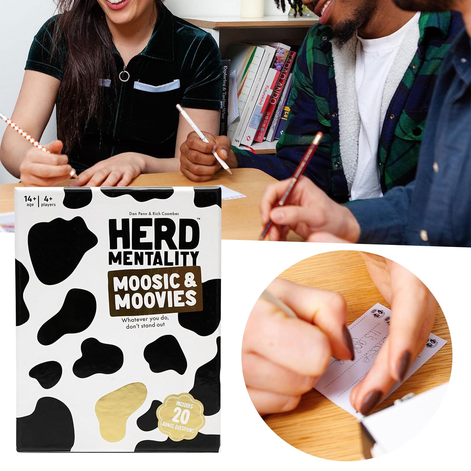 Herd Mentality, Herd Mentality Moovies & Moosic Board Game | Fun for ...