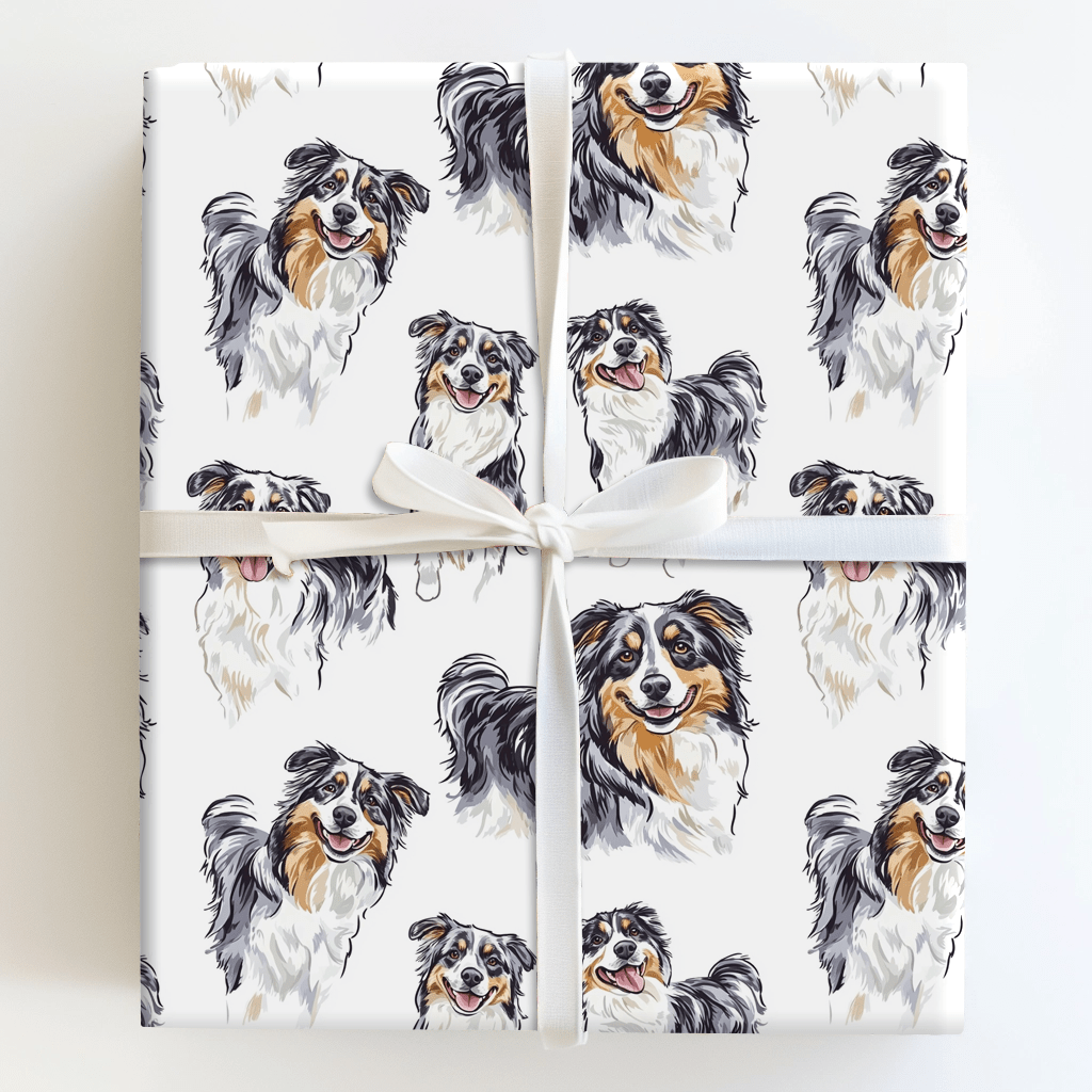 Herders Heart - Christmas Wrapping Paper Roll - Gift Wrap for Holidays ...