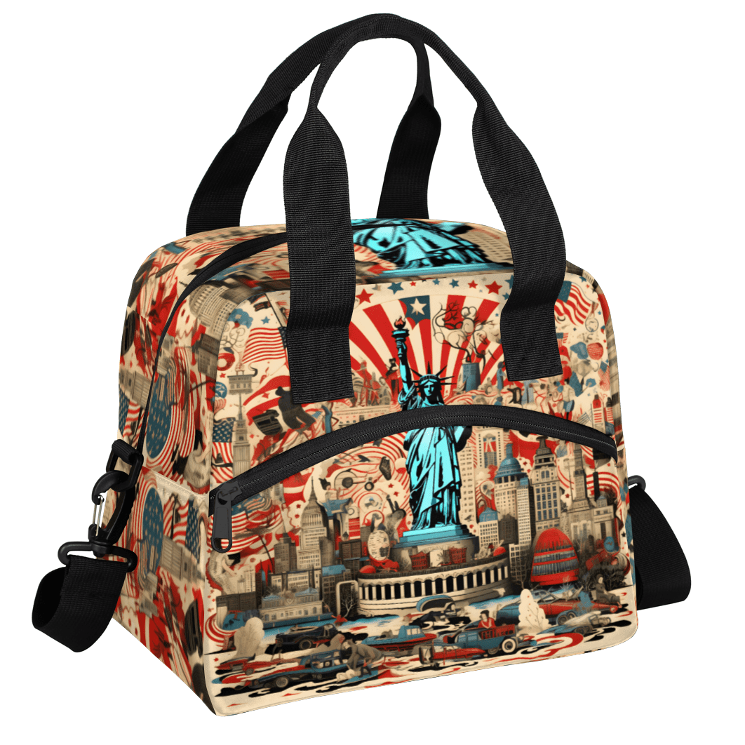 Herdesigns 4th of July Insulated Lunch Bag for Women Men Adults Large ...