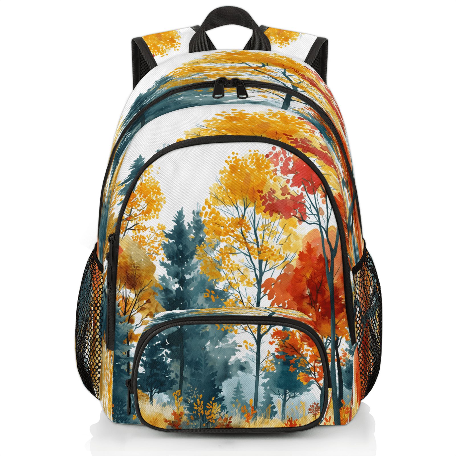 Herdesigns Autumn Forest Tree Laptop Backpack for Women Men, 18.3 Inch ...
