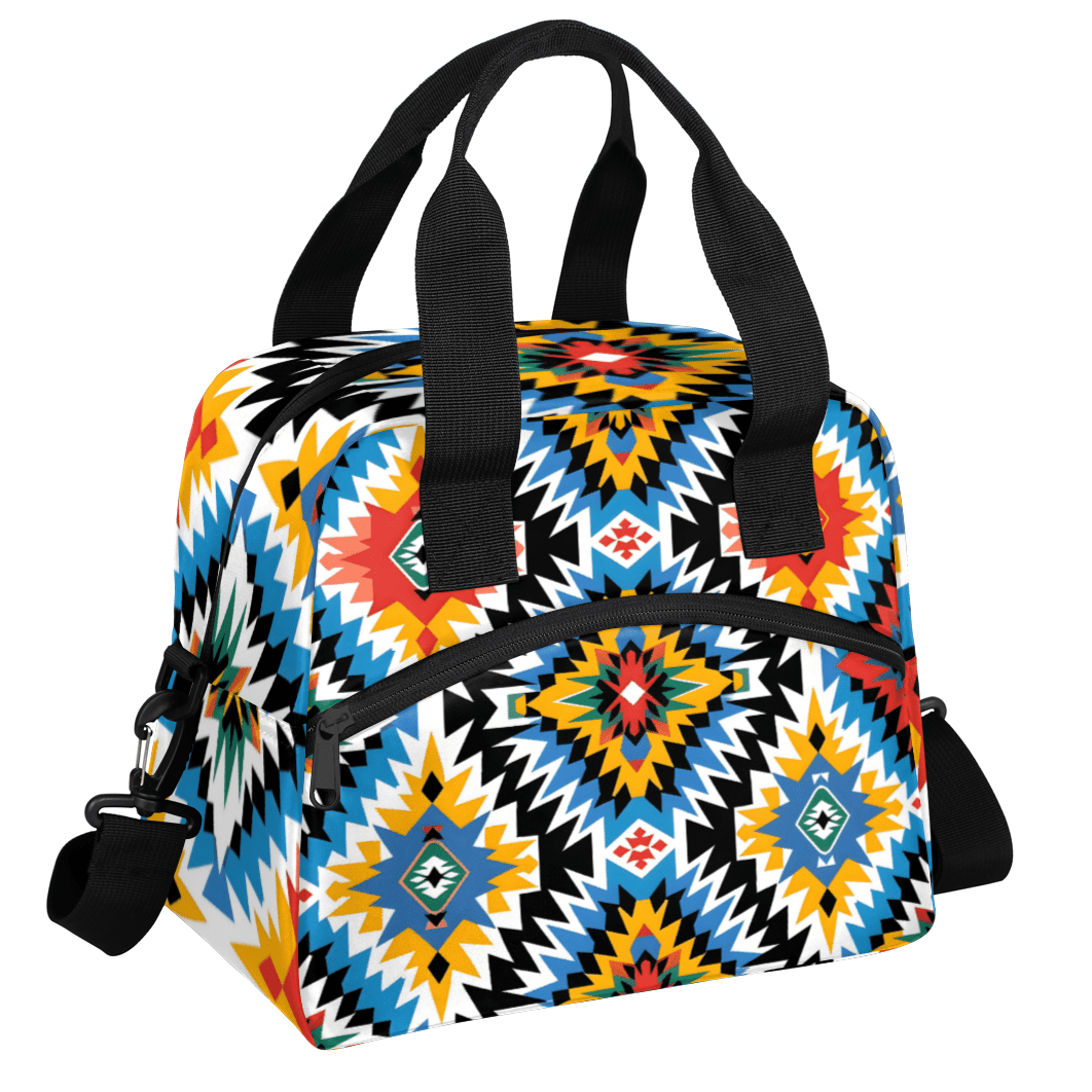Herdesigns Aztec Southwestern Native Insulated Lunch Bag for Women Men ...