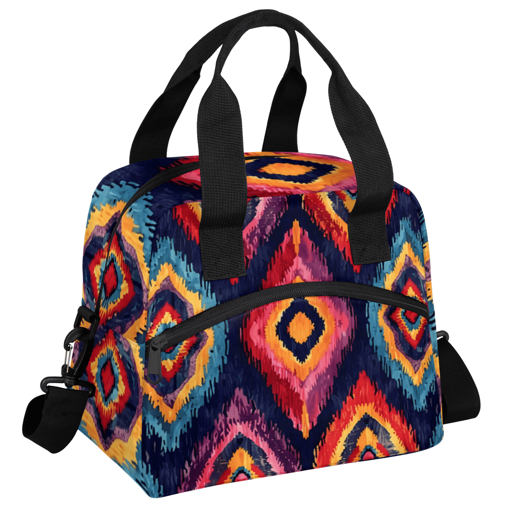 Herdesigns Aztec Southwestern Native Insulated Lunch Bag for Women Men ...