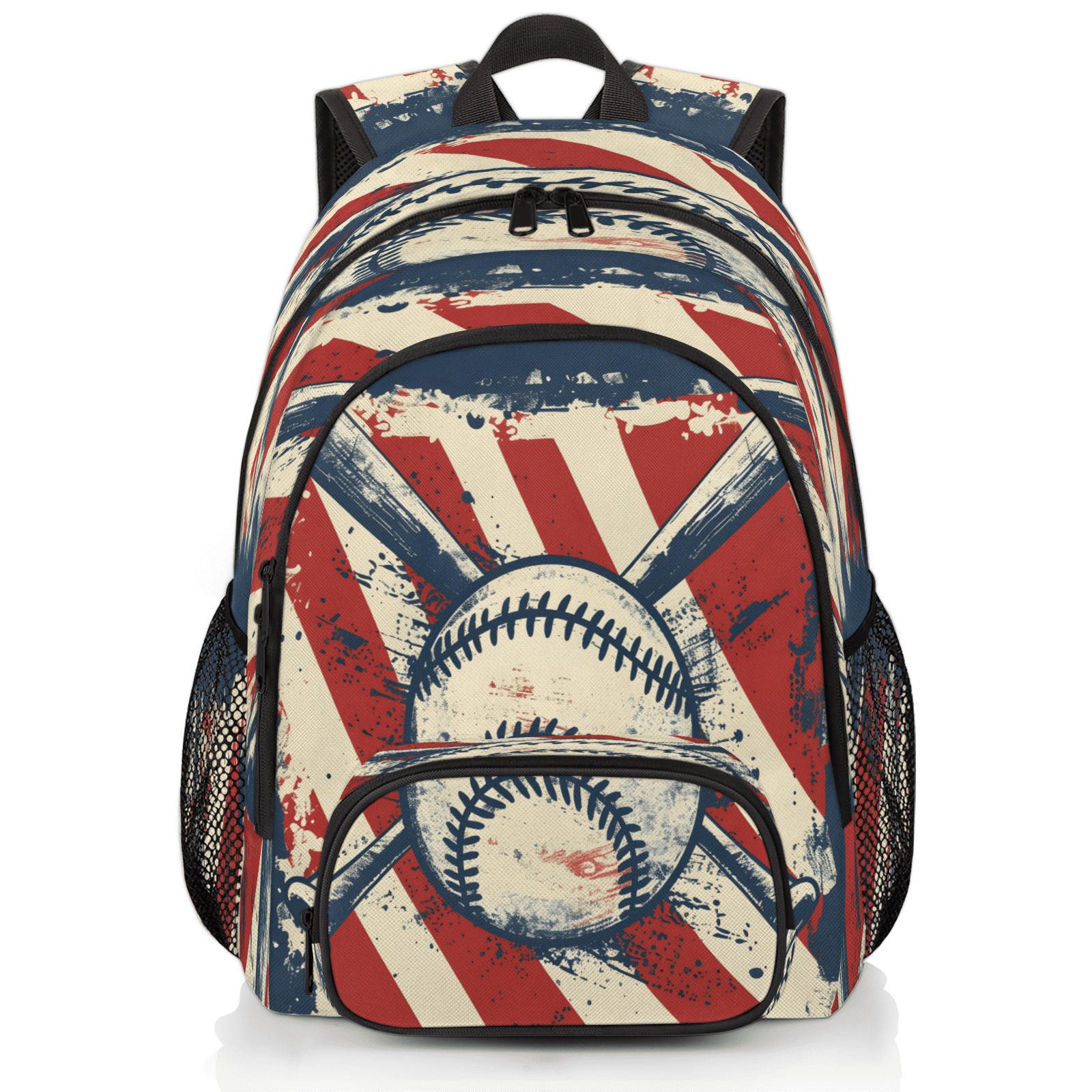 Herdesigns Baseball Ball Sports Laptop Backpack for Women Men, Work ...