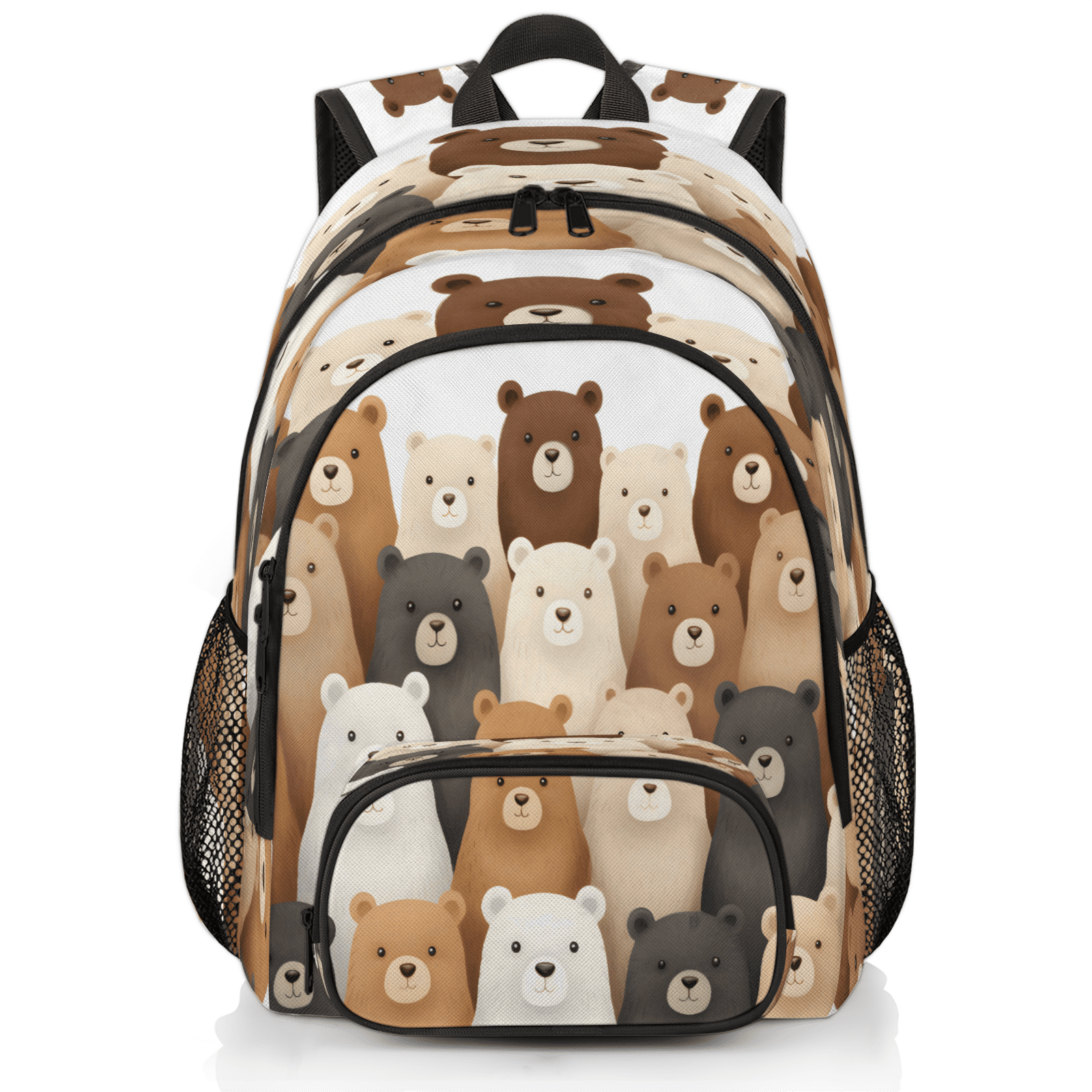 Herdesigns Bear Cute Laptop Backpack for Women Men, 18.3 Inch Large ...