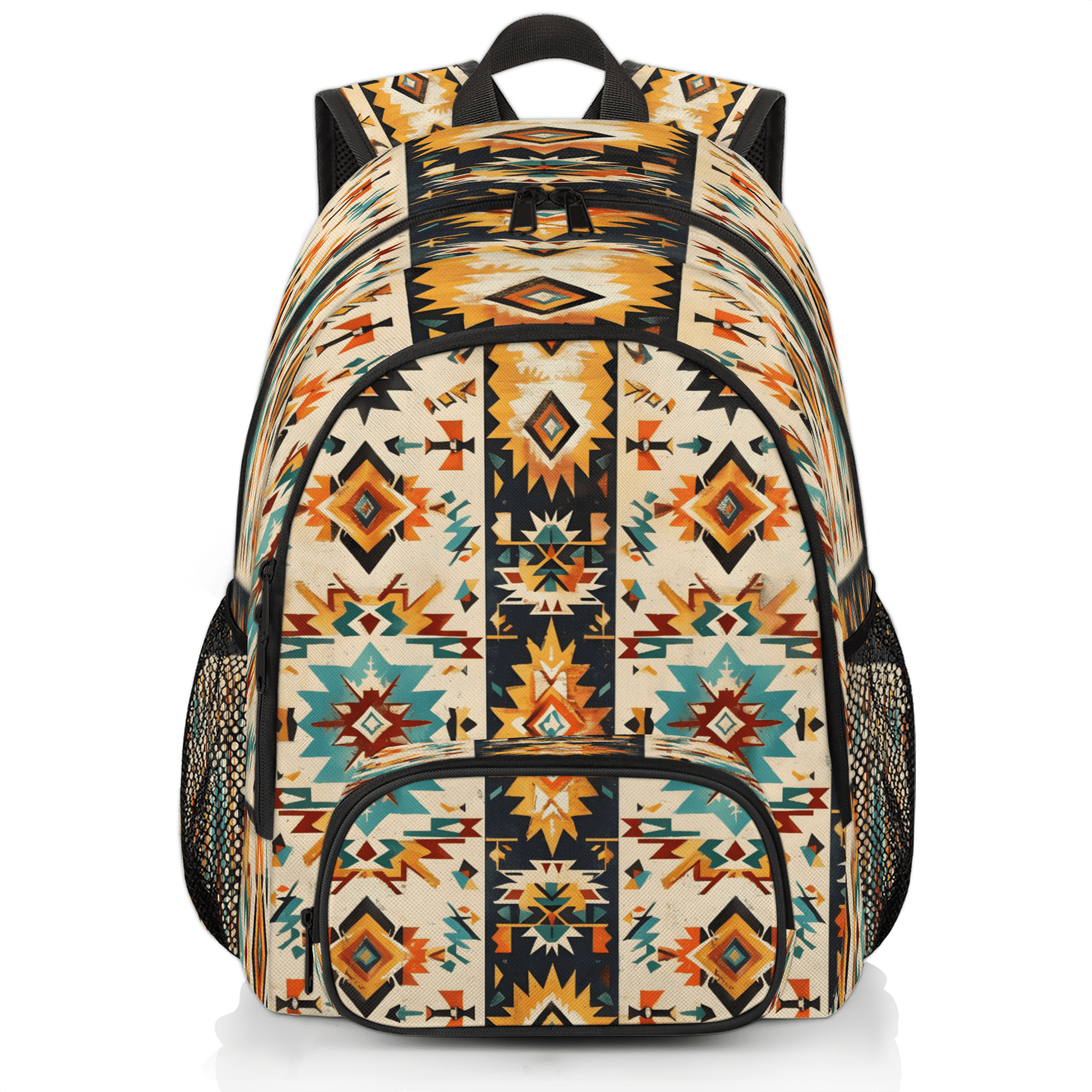 Herdesigns Boho Aztec Western Laptop Backpack for Women Men, 18.3 Inch ...