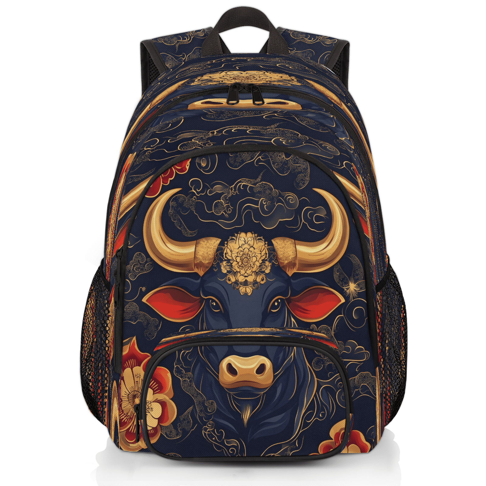 Herdesigns Boho Laptop Backpack for Women Men, 18.3 Inch Work Computer ...
