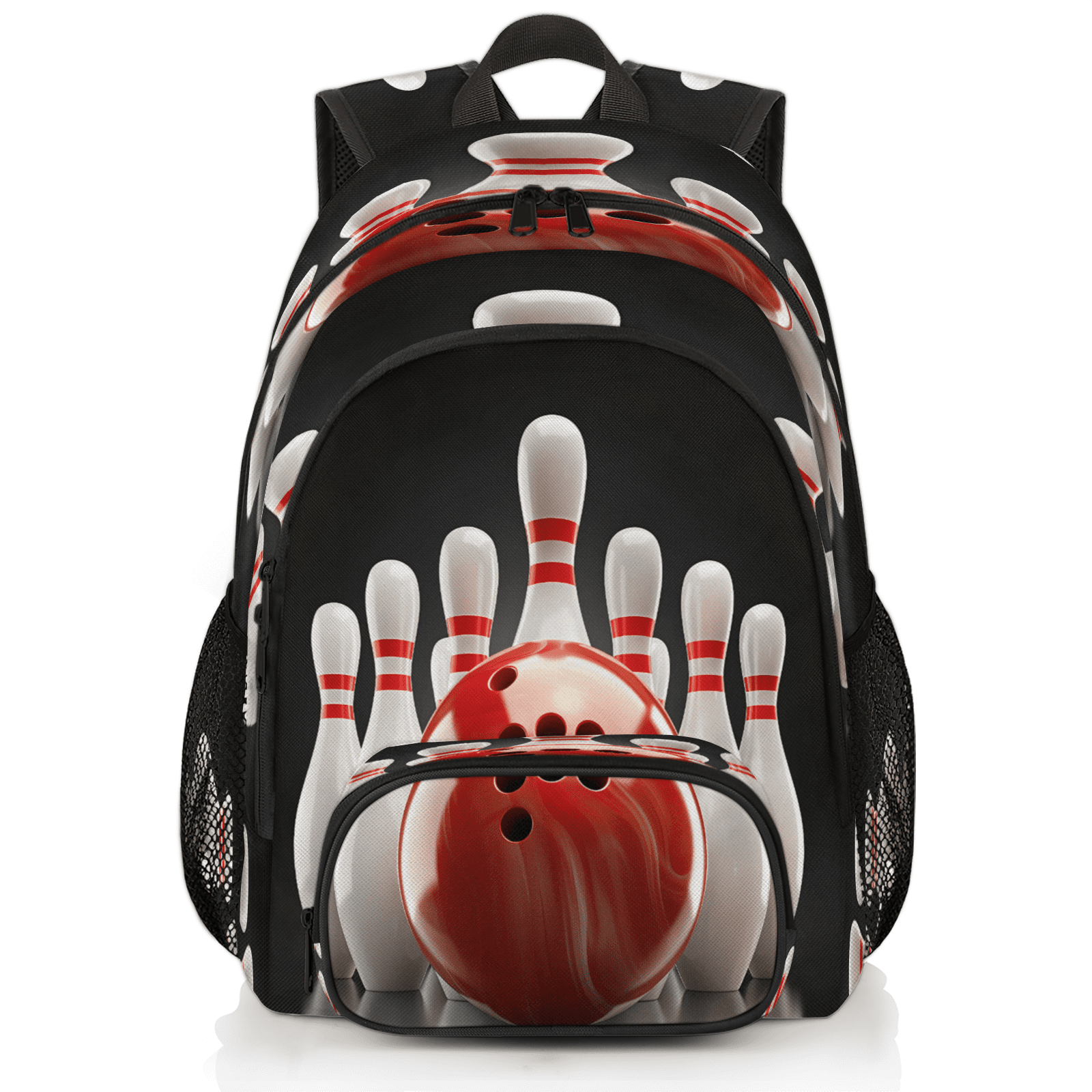 Herdesigns Bowling Ball Laptop Backpack for Women Men, Work Computer ...