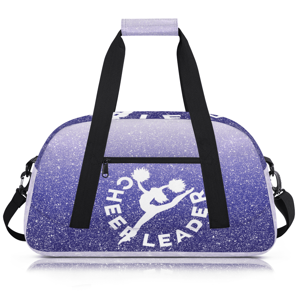 Herdesigns Cheer Bags Sport Duffle Bag Gradient Purple Cheerleading Gym ...