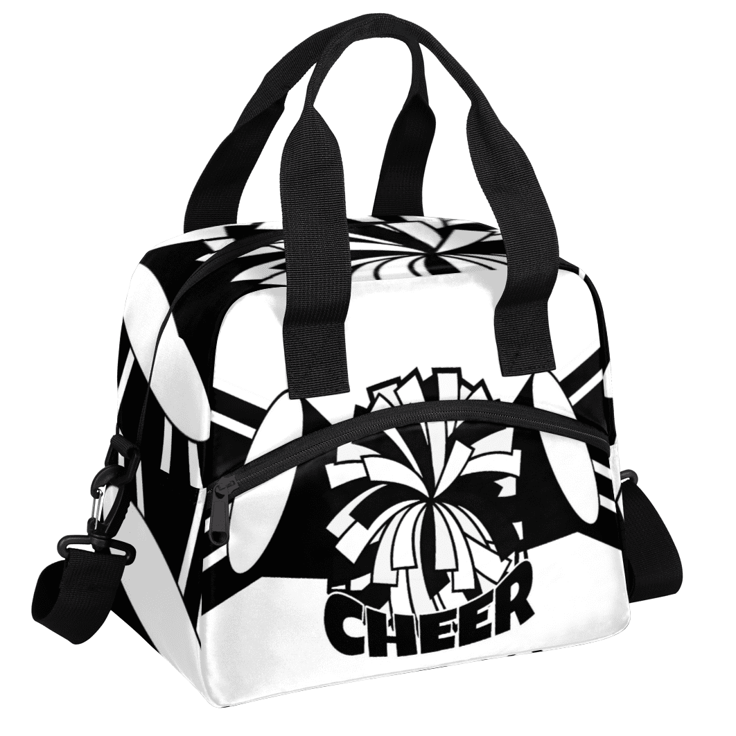Herdesigns Cheer Pattern Insulated Lunch Bag for Women Men Adults Large ...