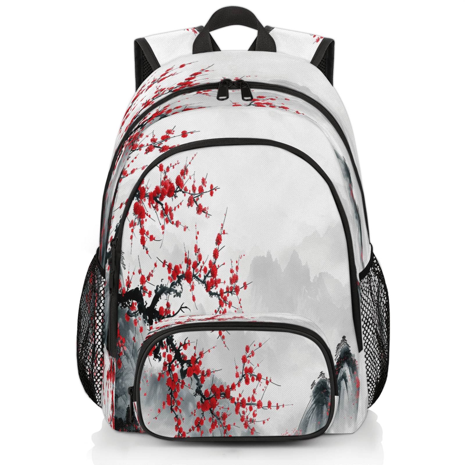 Herdesigns Cherry Blossom Flowers Laptop Backpack for Women Men, Work ...