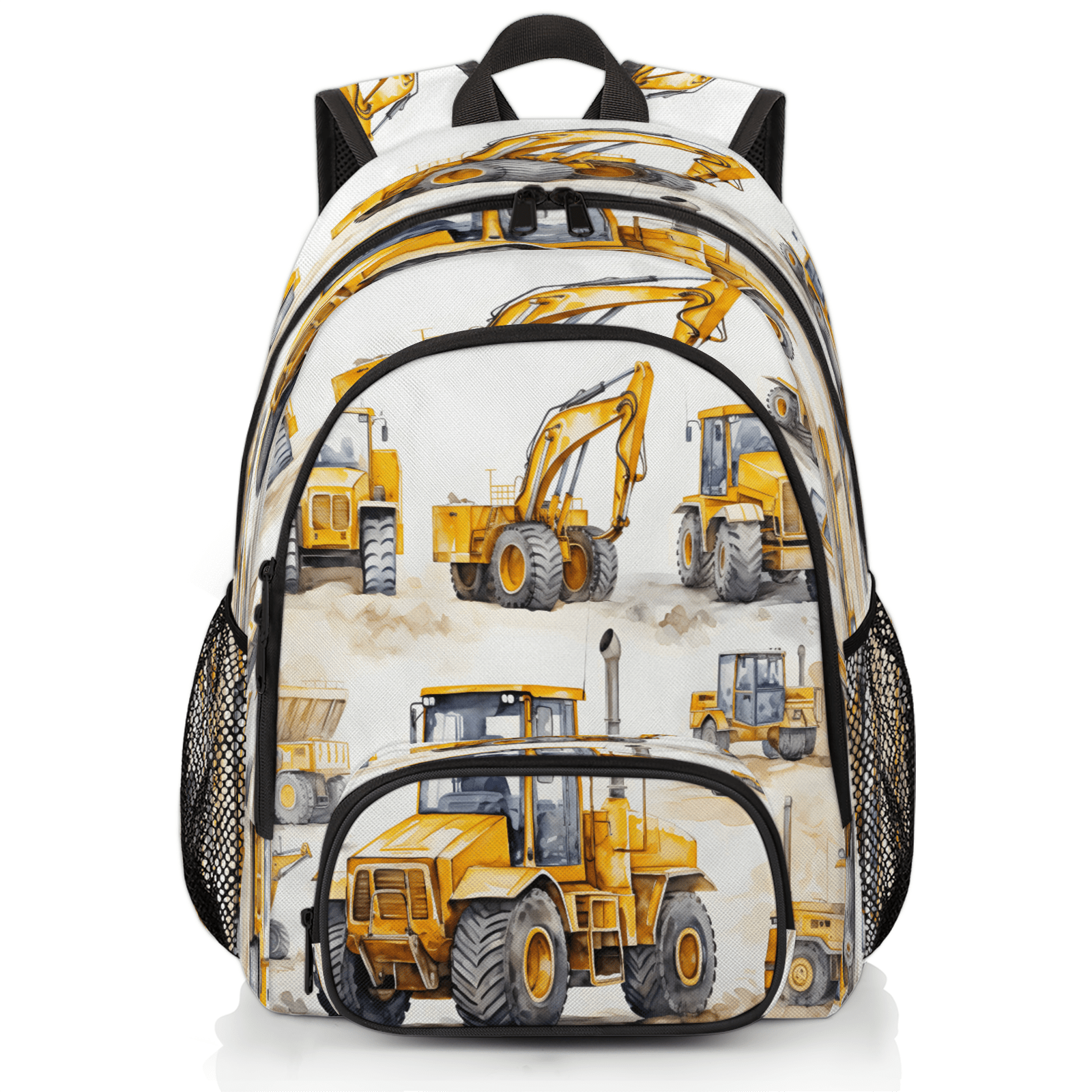 Herdesigns Construction Truck Excavator Laptop Backpack for Women Men ...
