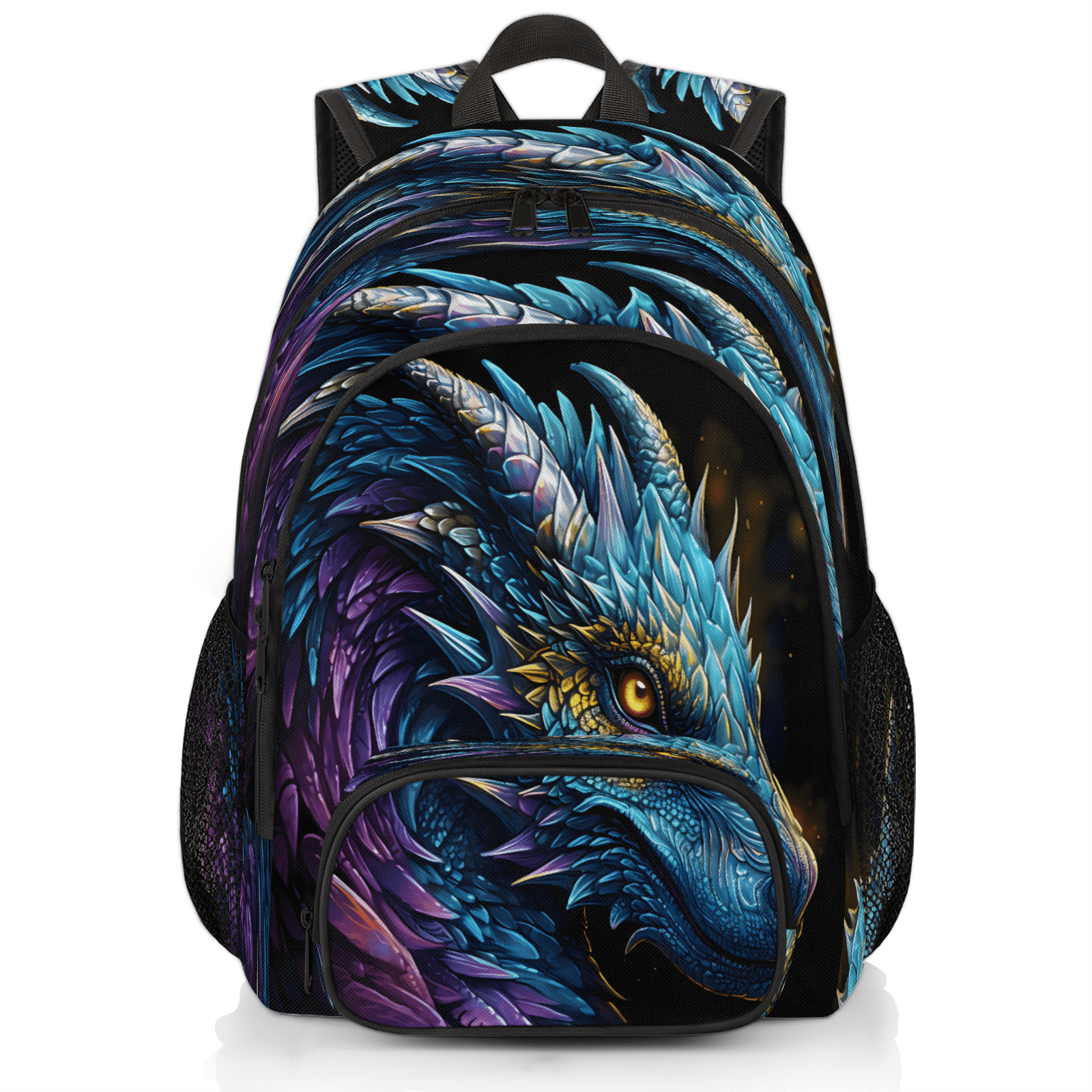 Herdesigns Cool Dragon Laptop Backpack for Women Men, 18.3 Inch Large ...