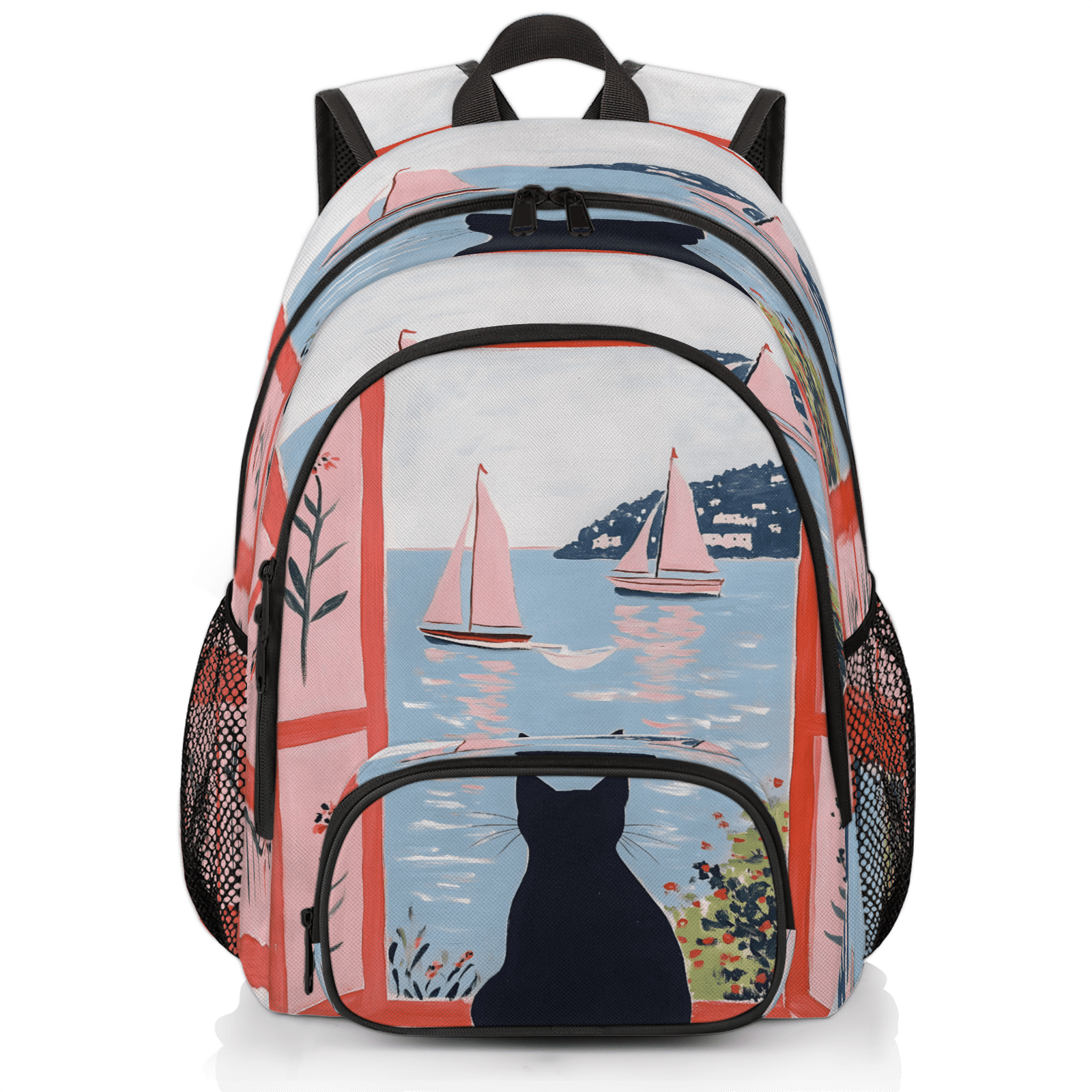 Herdesigns Cute Laptop Backpack 18.3 Inch Travel Backpack for Women Men ...