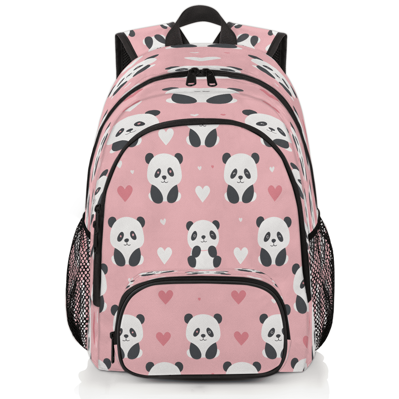 Herdesigns Cute Panda Laptop Backpack for Women Men, 18.3 Inch Travel ...