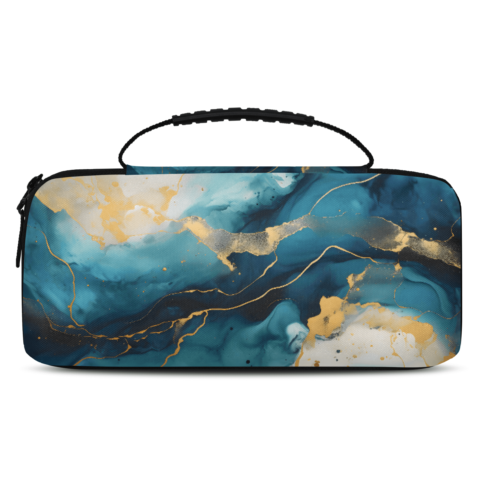 Herdesigns Dark Blue Marble Carrying Case for Nintendo Switch OLED ...