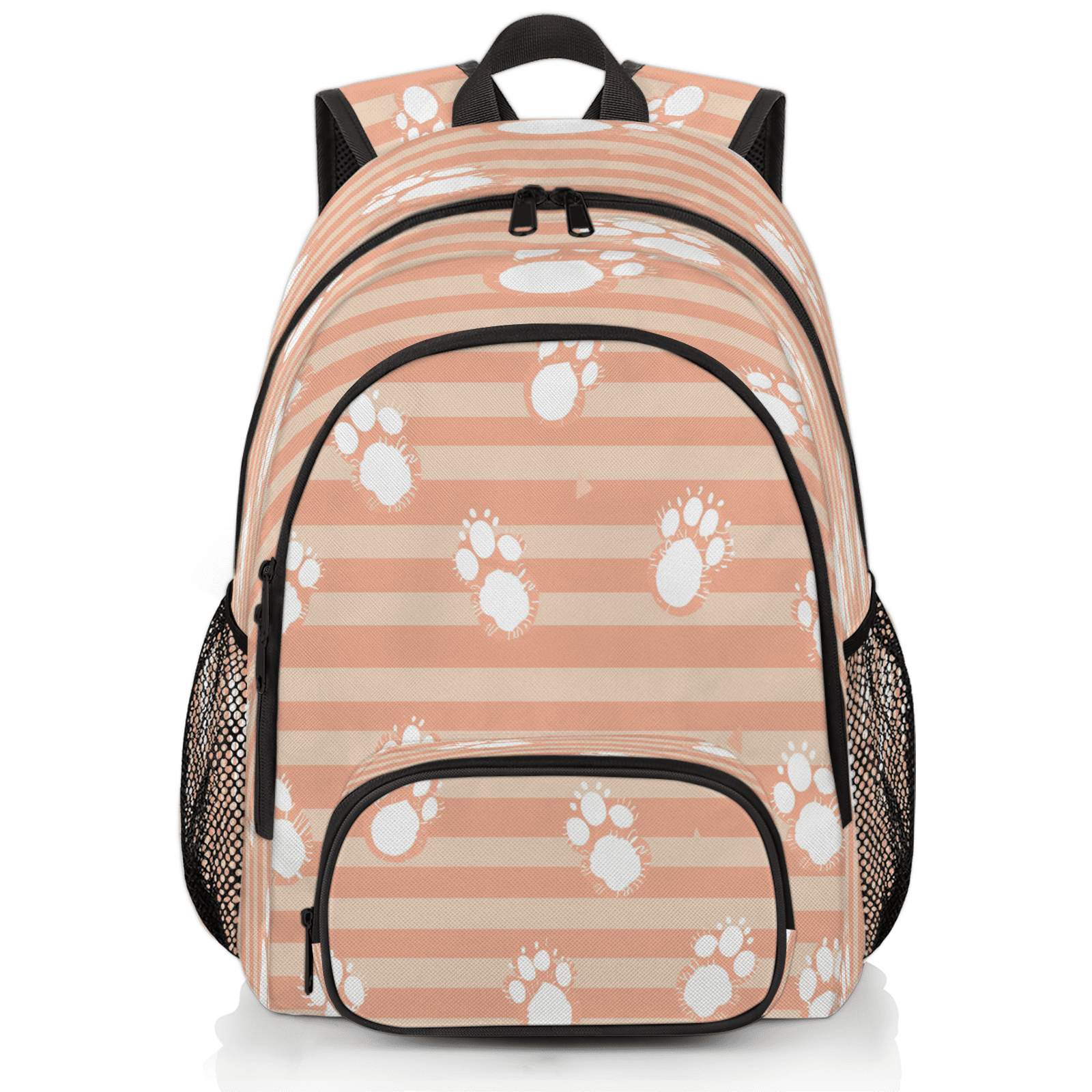Herdesigns Dog Paws Laptop Backpack for Women Men, 18.3 Inch Travel ...