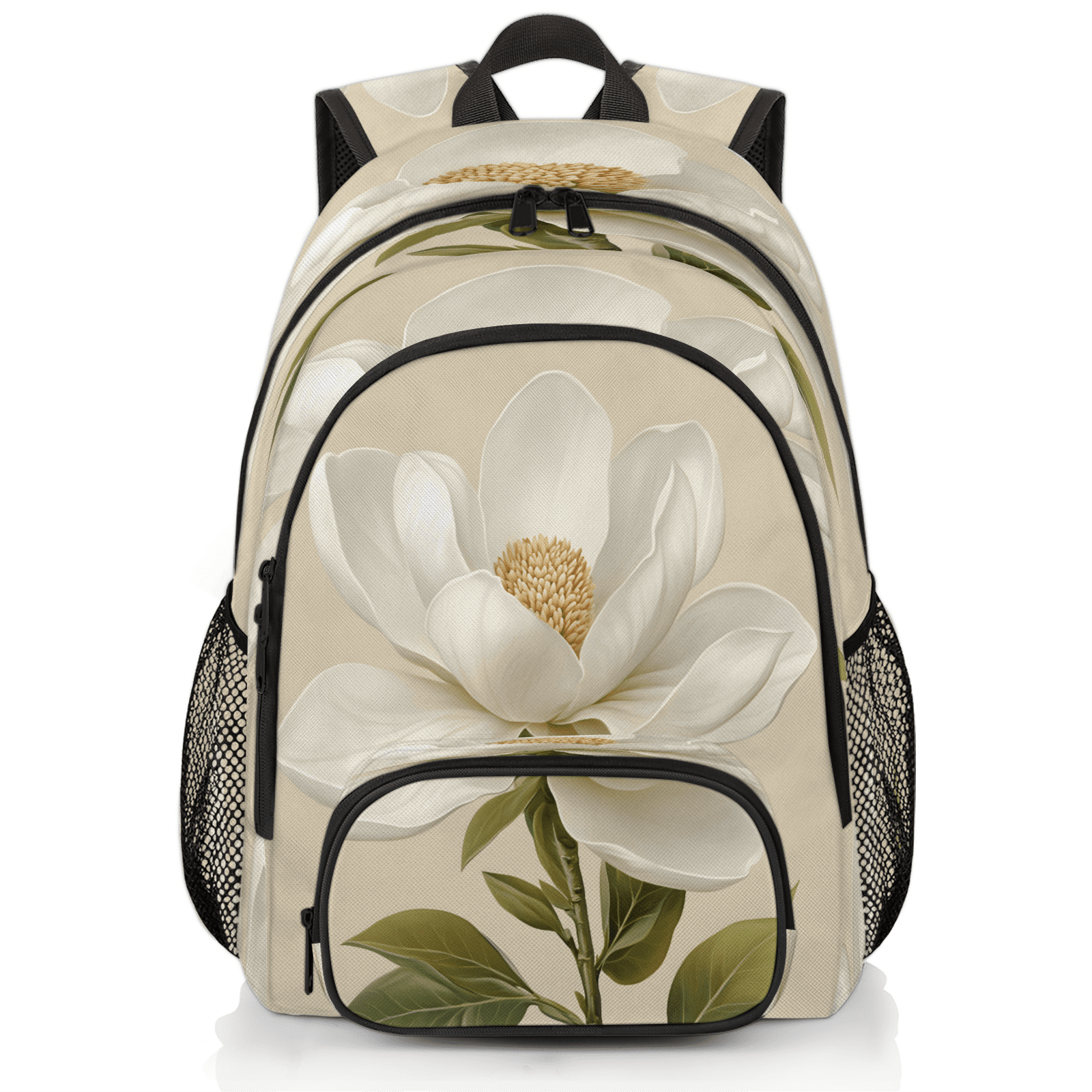 Herdesigns Flower Laptop Backpack for Women Men, 18.3 Inch Work ...