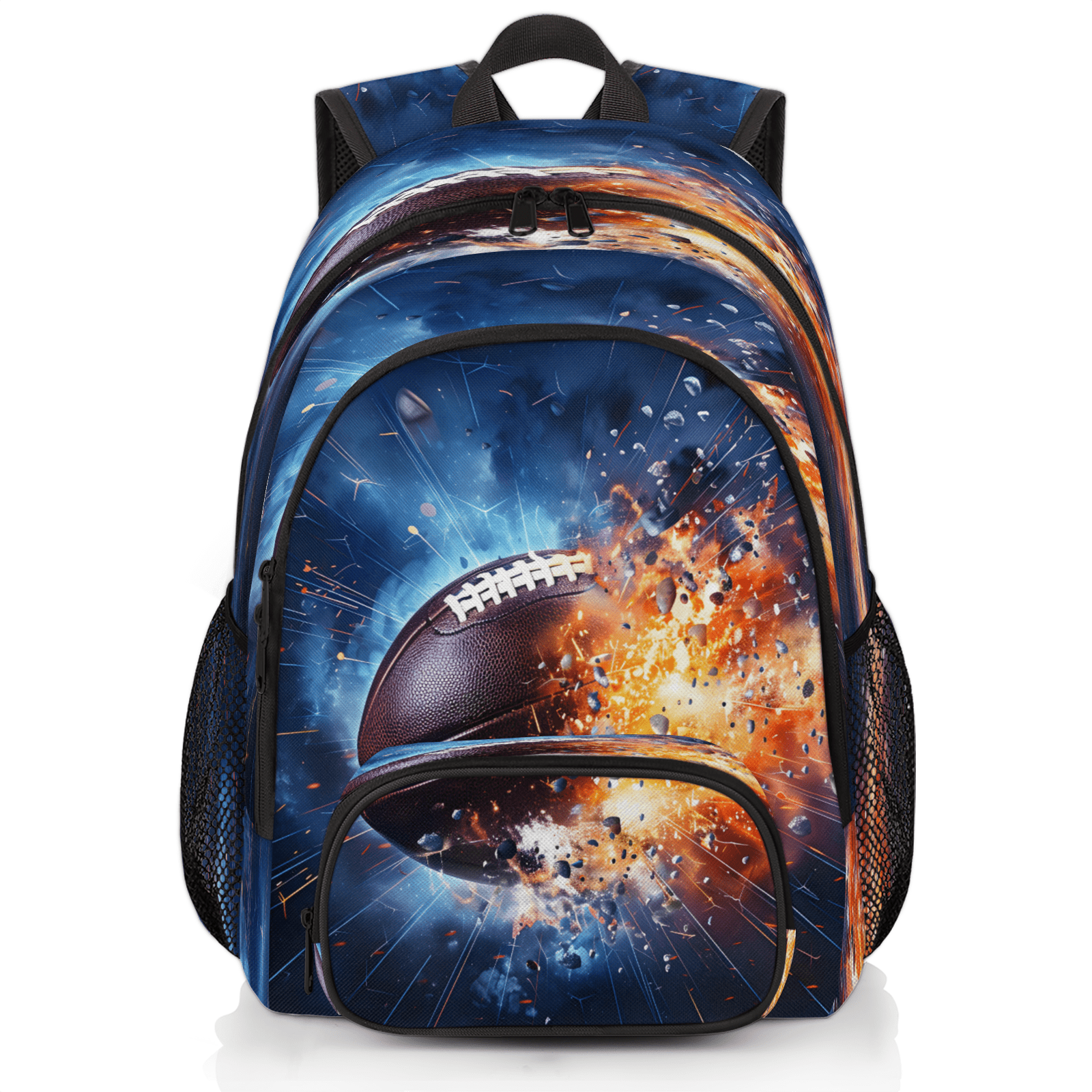 Herdesigns Football Laptop Backpack for Women Men, Work Computer ...