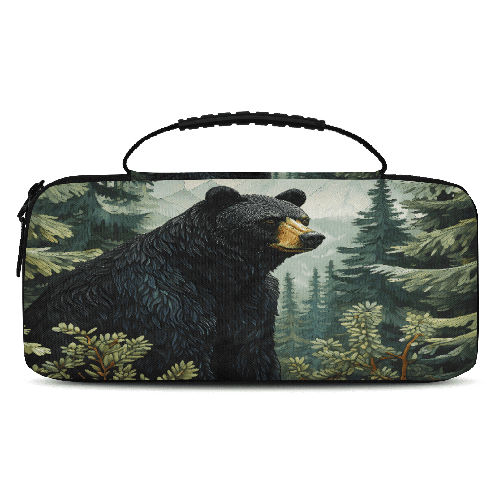 Herdesigns Forest Black Bear Carrying Case for Nintendo Switch OLED ...