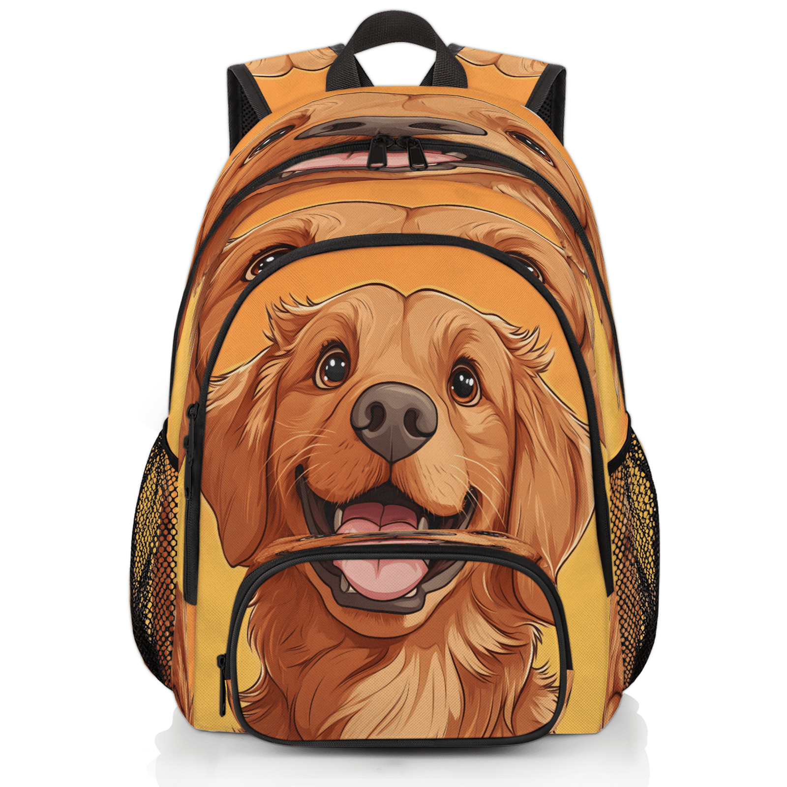 Herdesigns Golden Retriever Dog Laptop Backpack for Women Men, 18.3 ...