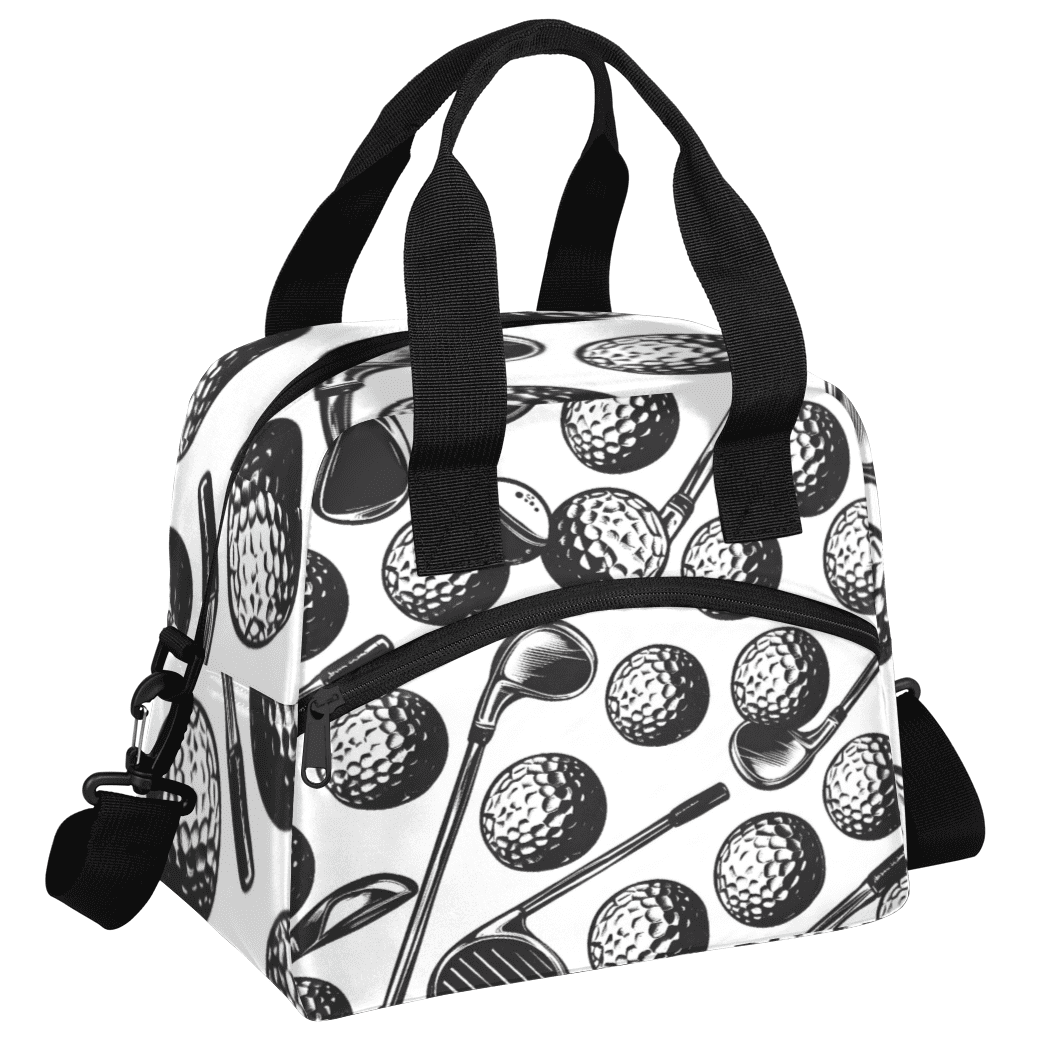 Herdesigns Golf Ball Golf Sports Game Insulated Lunch Bag for Women Men ...
