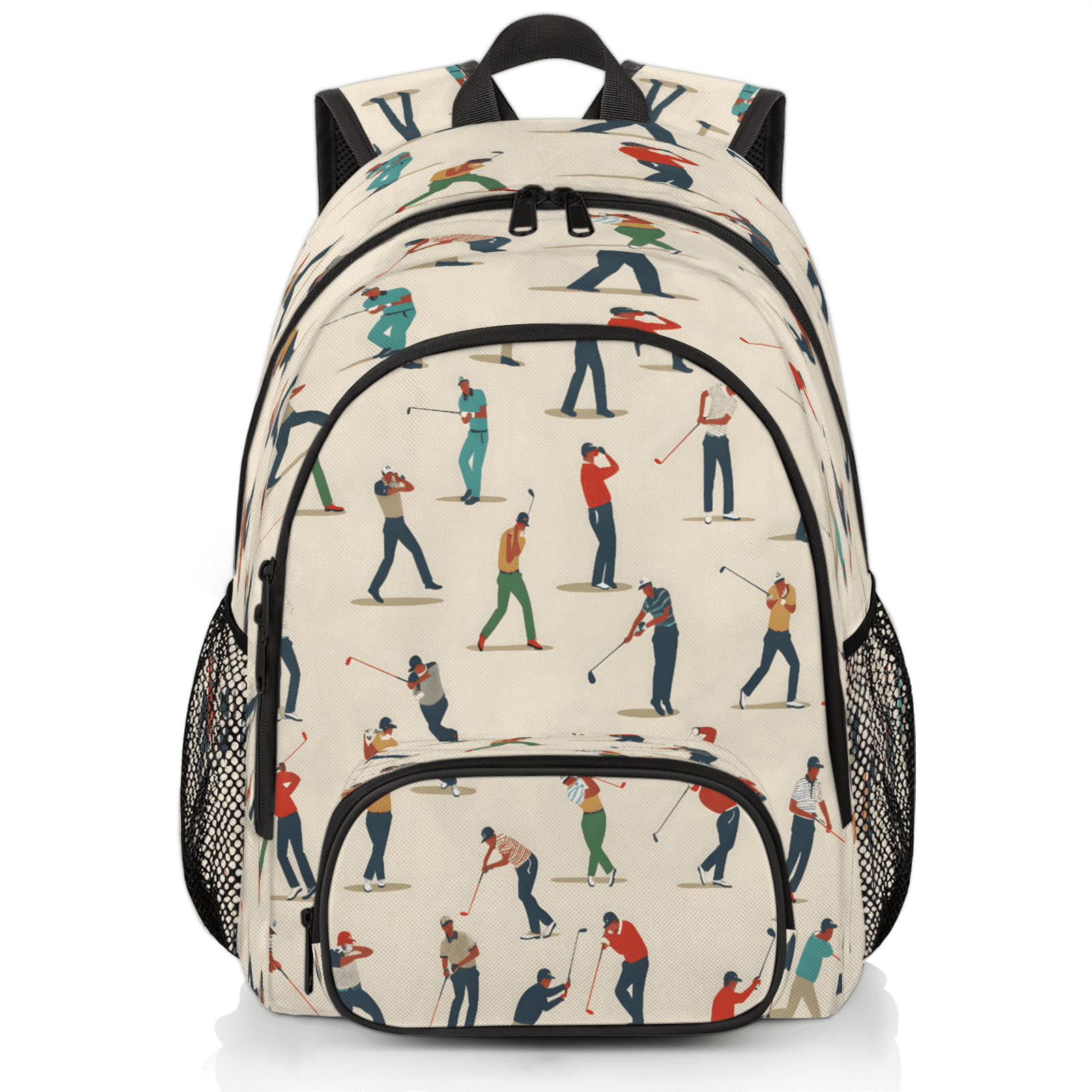 Herdesigns Golf Ball Sports Laptop Backpack for Women Men, 18.3 Inch ...