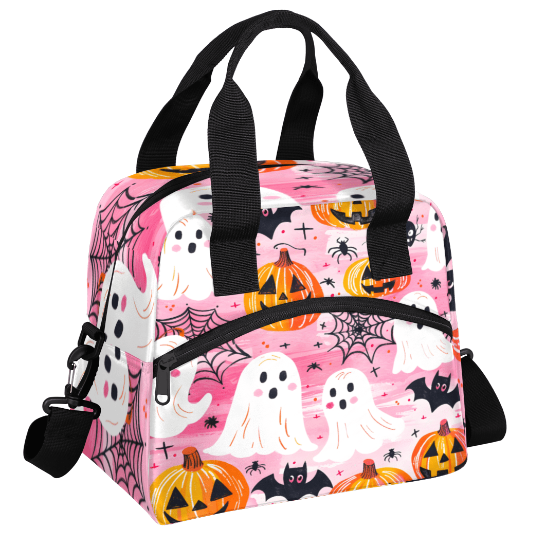 Herdesigns Halloween Insulated Lunch Bag for Women Men Adults Large ...