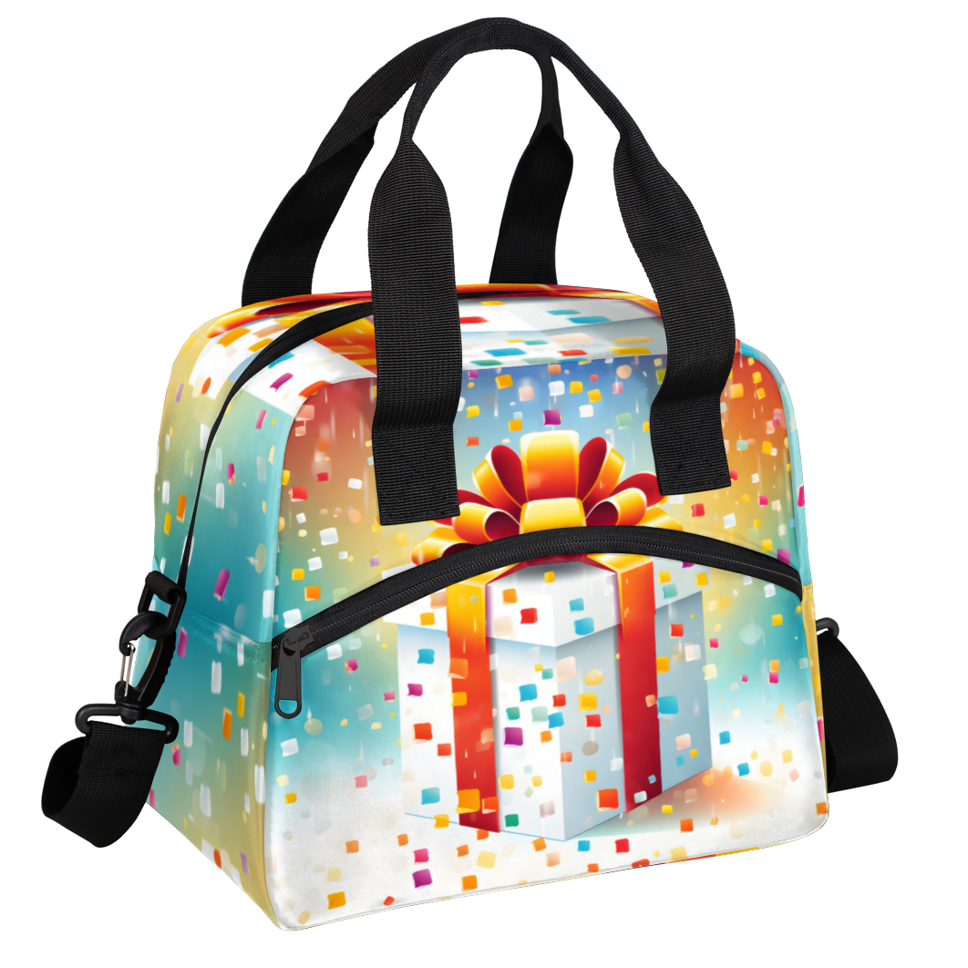 Herdesigns Happy Birthday Insulated Lunch Bag for Women Men Adults ...