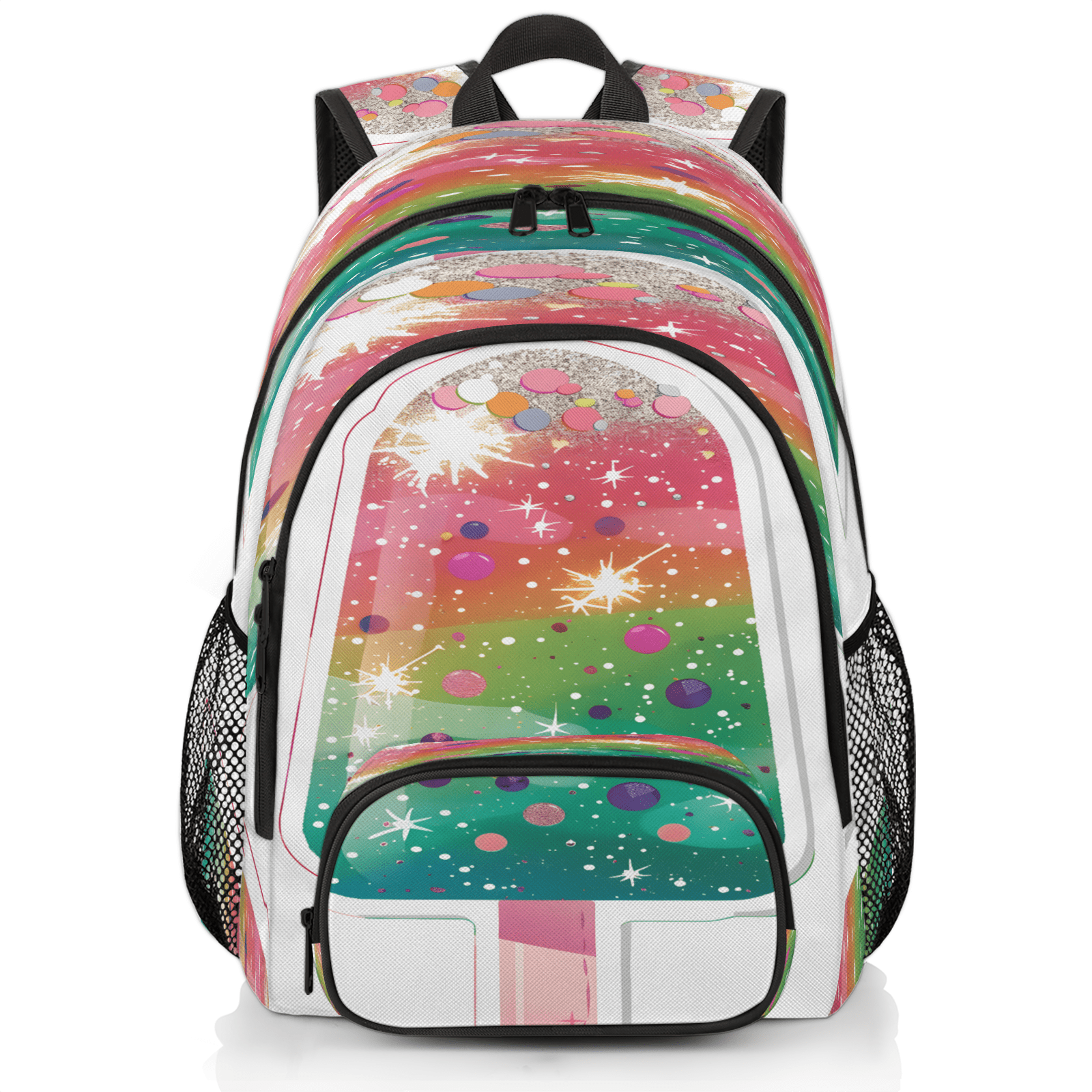 Herdesigns Ice Cream Laptop Backpack for Women Men, 18.3 Inch Travel ...