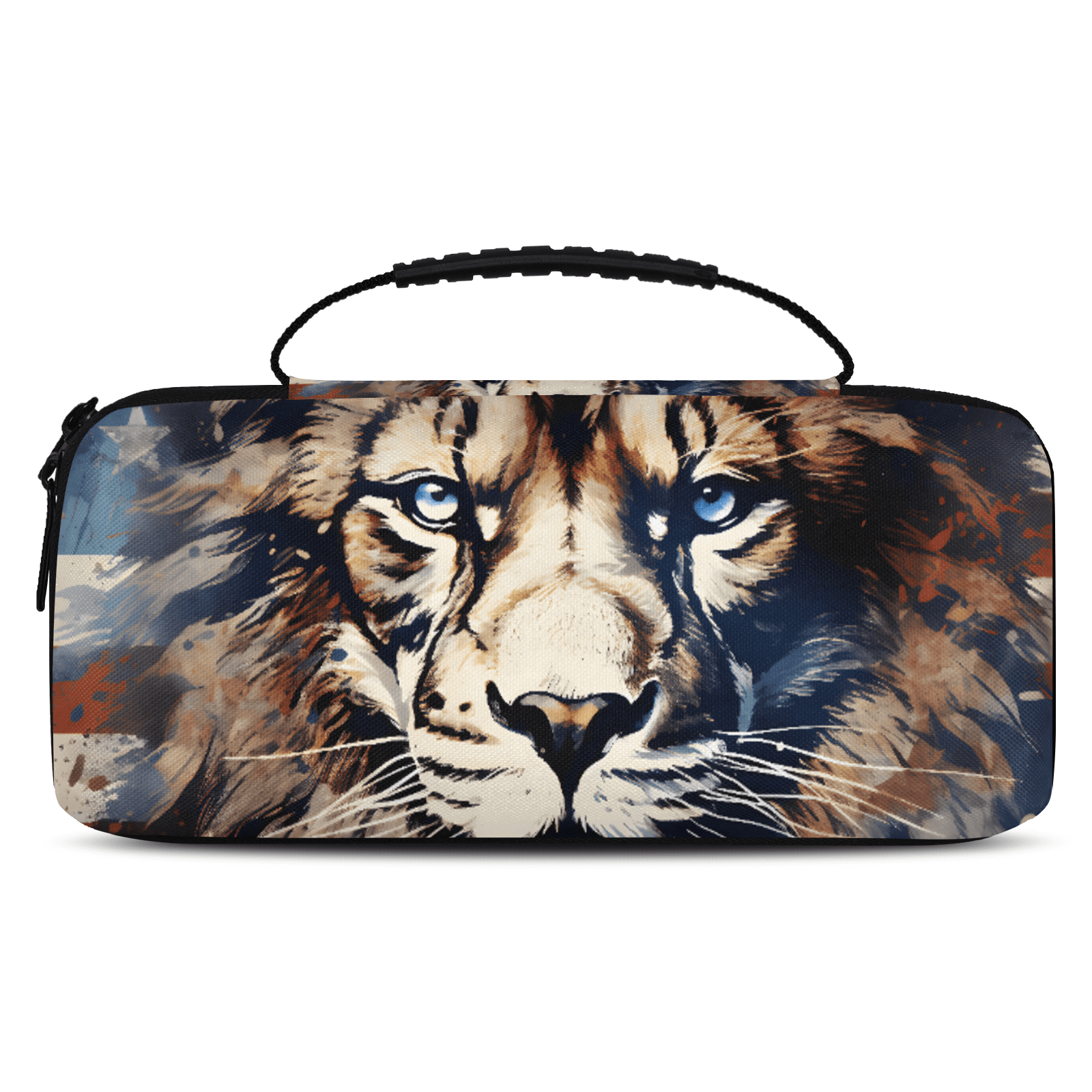 Herdesigns Lion American Flag Carrying Case for Nintendo Switch 2 with ...
