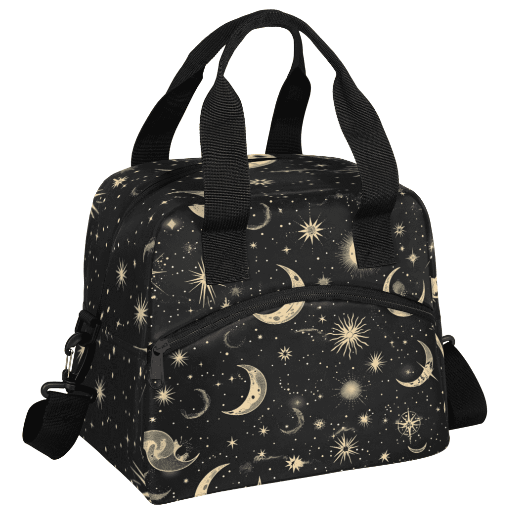 Herdesigns Moon Starry Insulated Lunch Bag for Women Men Adults Large ...