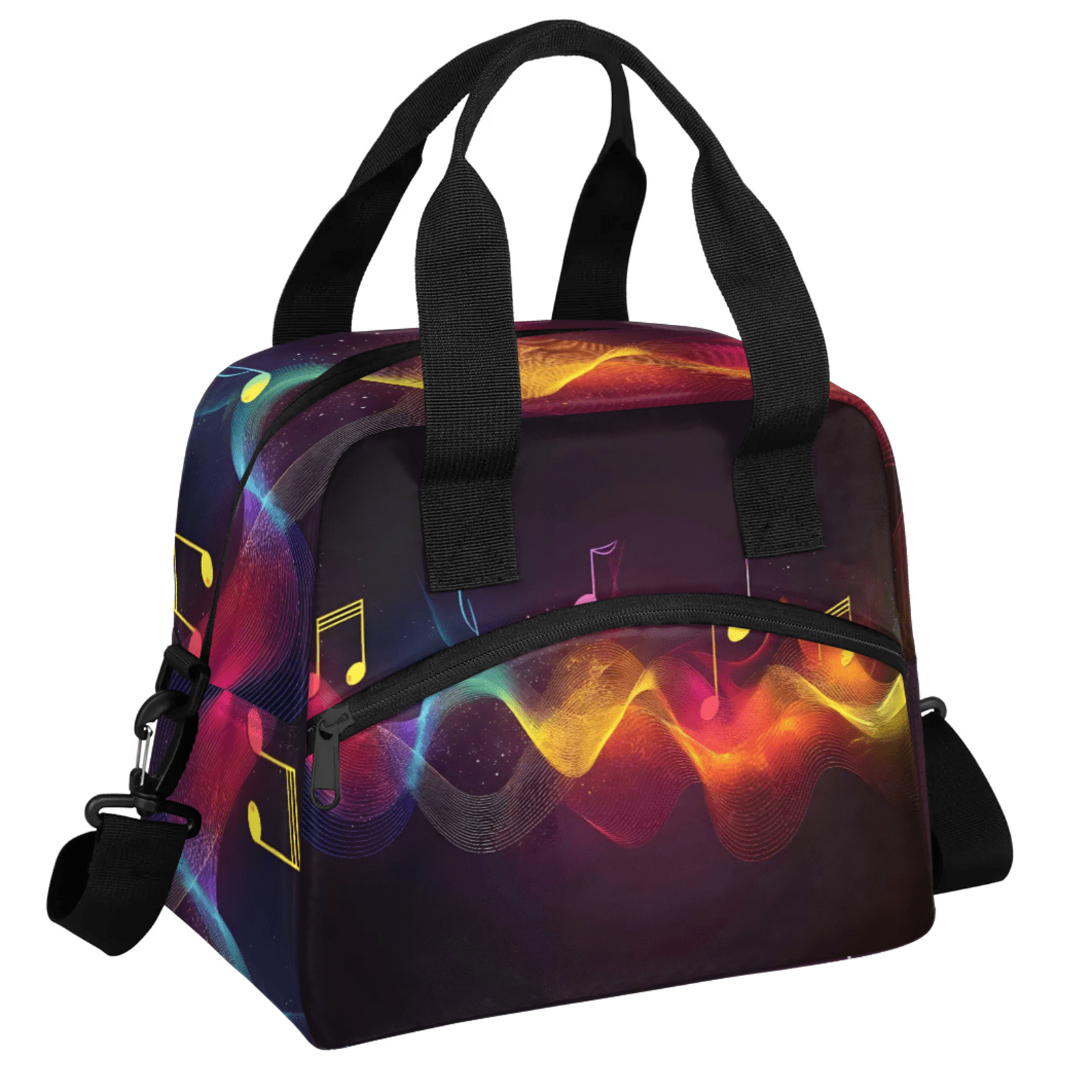 Herdesigns Music Lunch Bag for Men Women Adults Musical Note Insulated ...