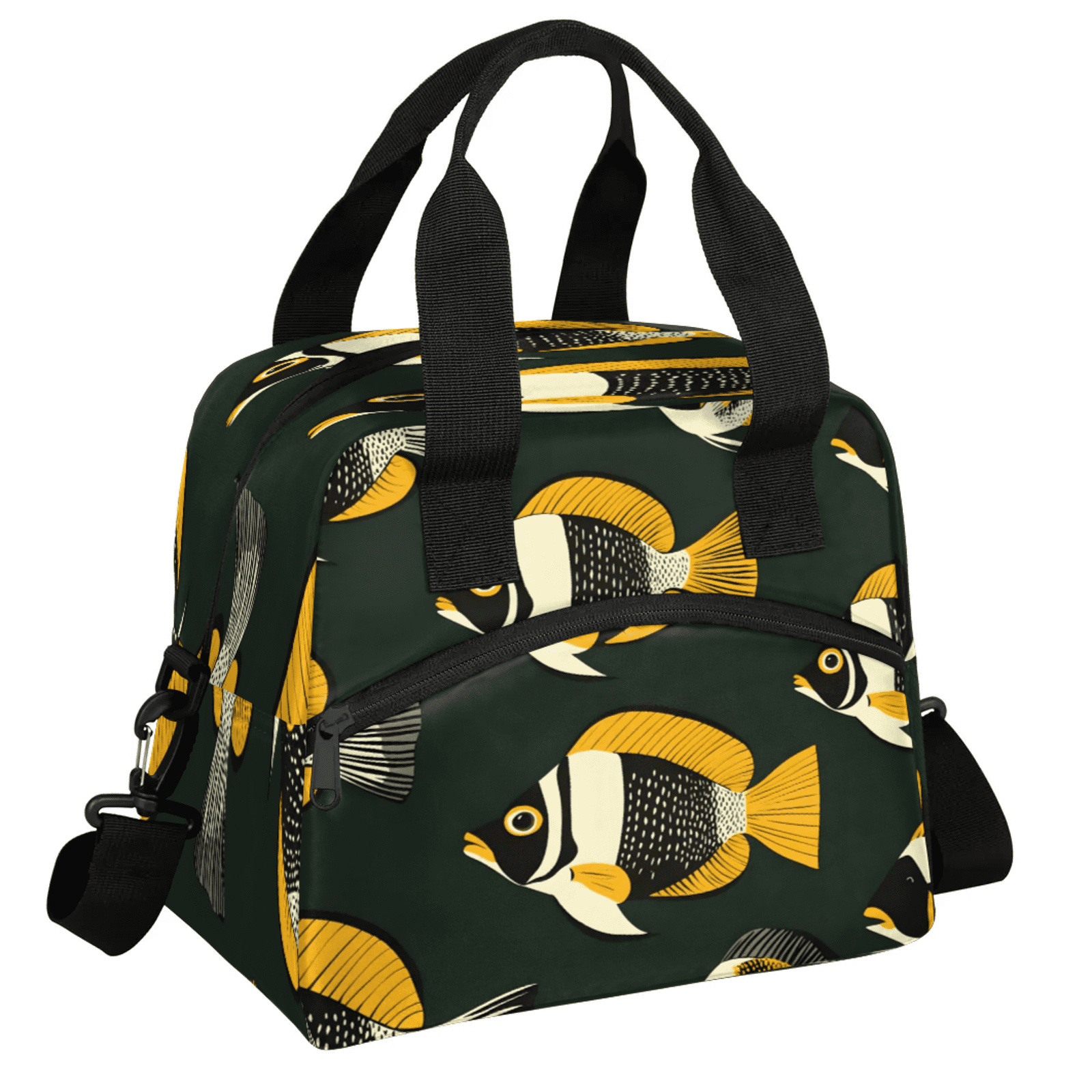 Herdesigns Ocean Fish Lunch Bag for Women Men Adult, Fish Large ...
