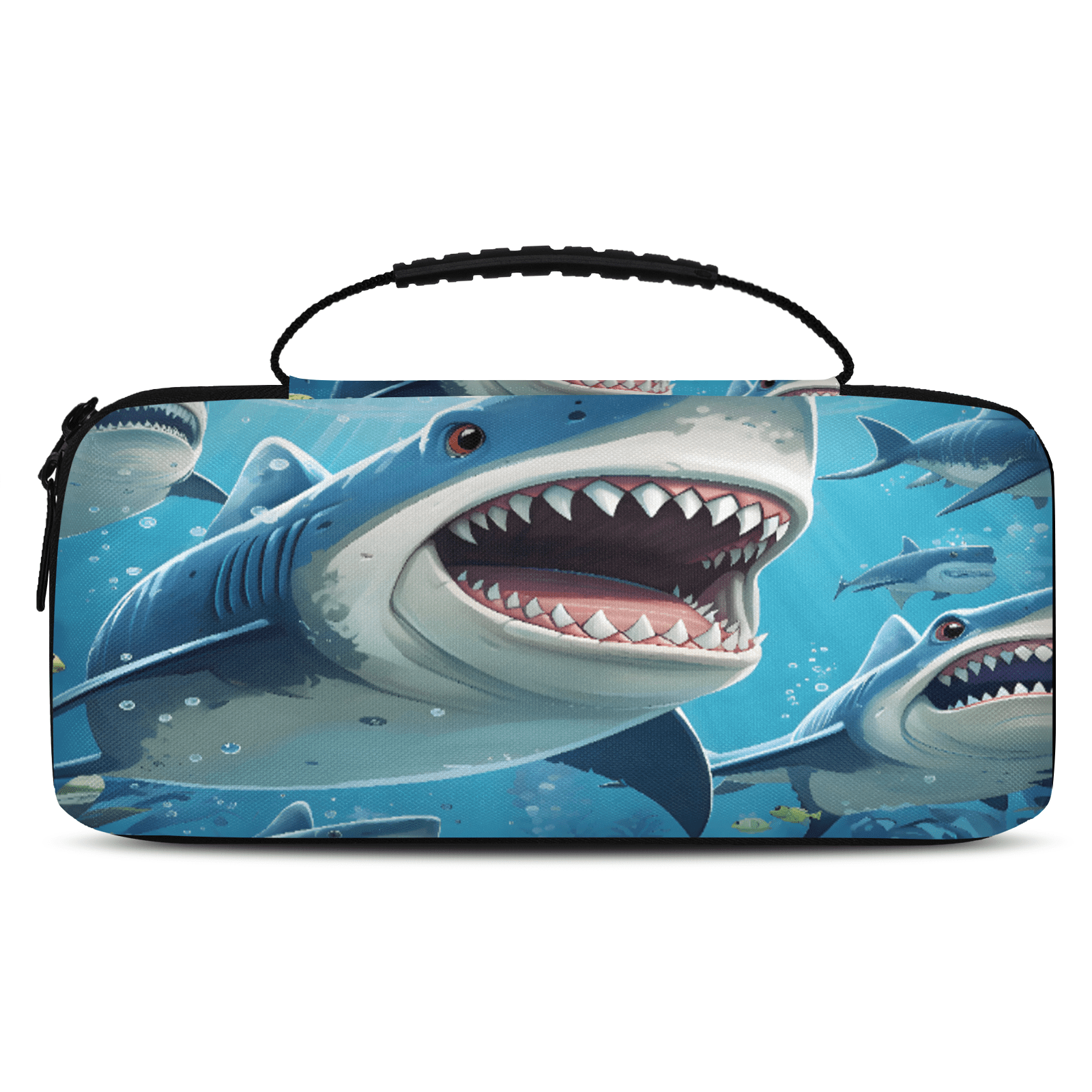 Herdesigns Ocean Shark Carrying Case for Nintendo Switch OLED Model ...