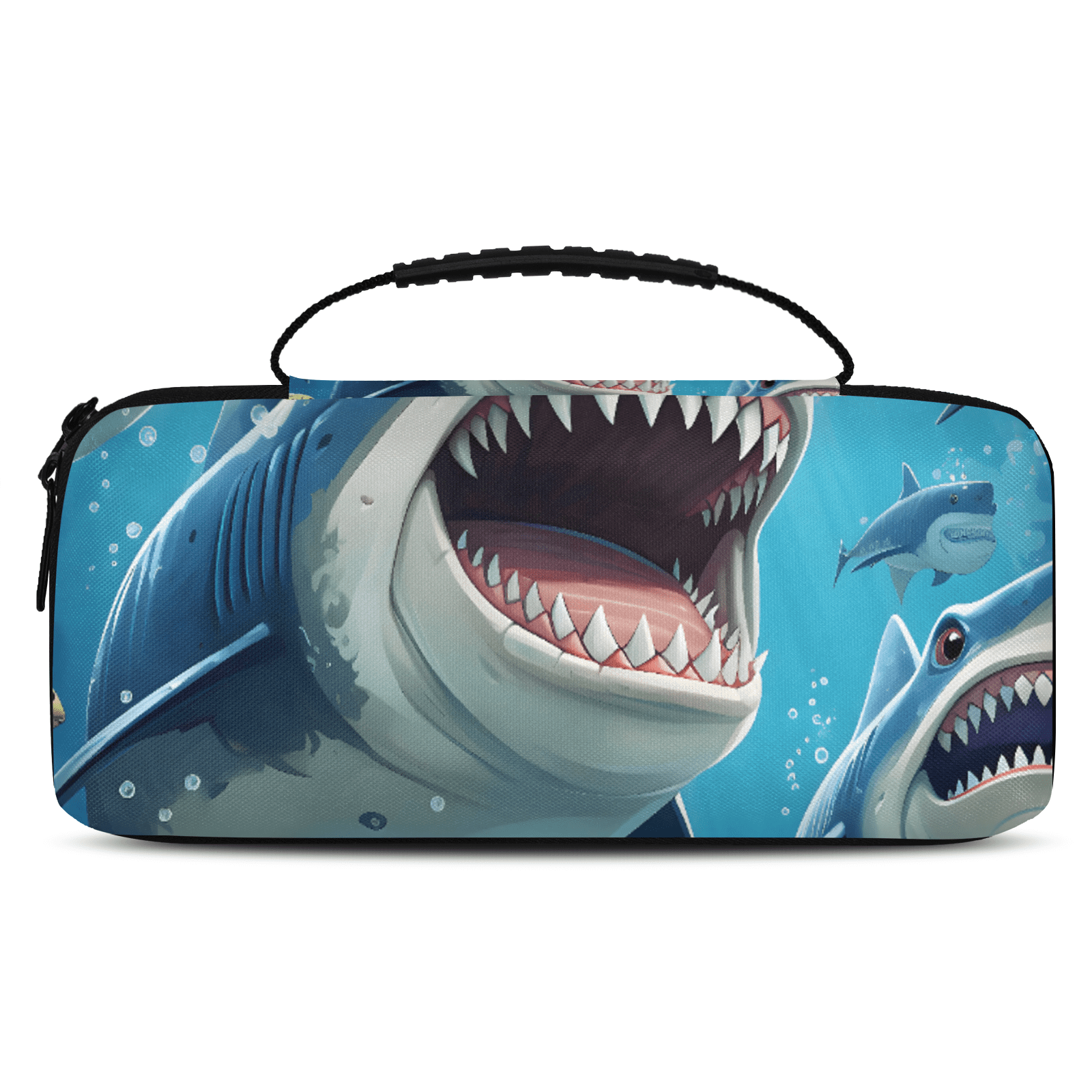 Herdesigns Ocean Shark Carrying Case for Nintendo Switch 2 with 20 Game ...