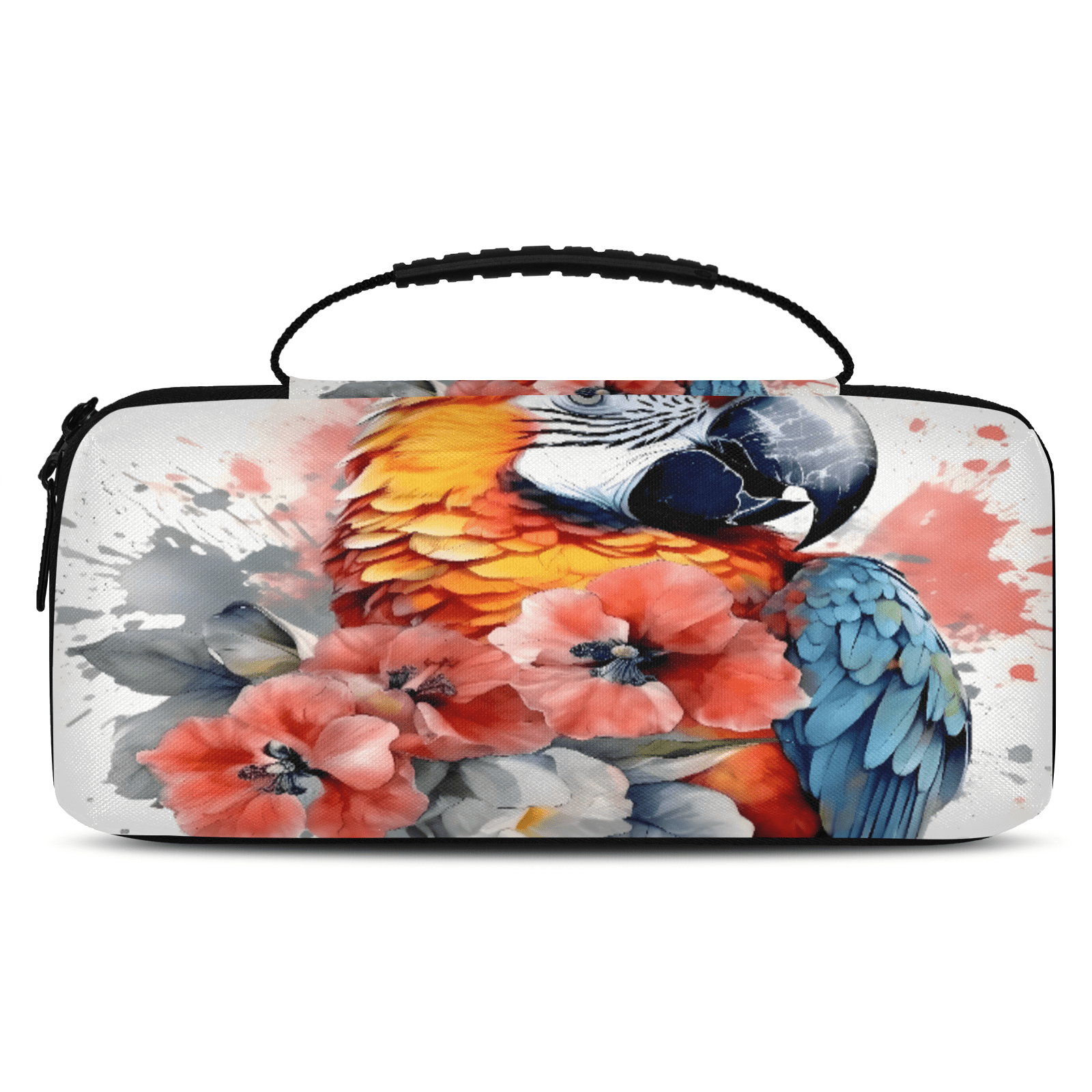 Herdesigns Parrot Flower Carrying Case for Nintendo Switch OLED Model ...