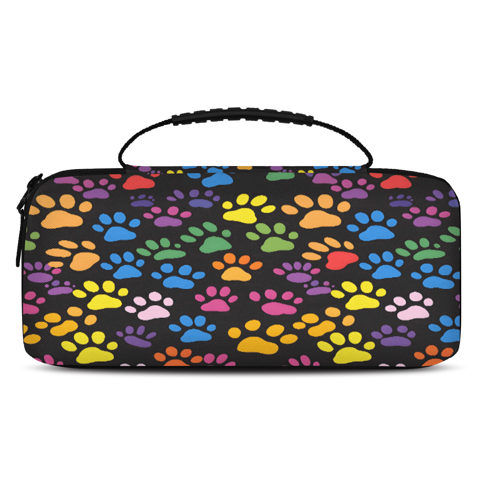 Herdesigns Paw Print Colorful Dog Paw Carrying Case for Nintendo Switch ...