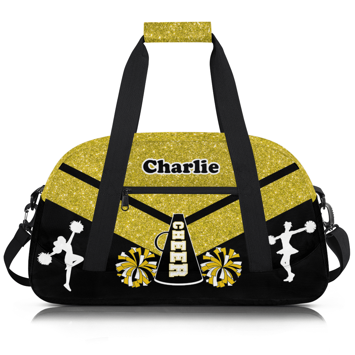 Herdesigns Personalized Cheer Duffel Bag Cheerleaders Gym Bags with ...