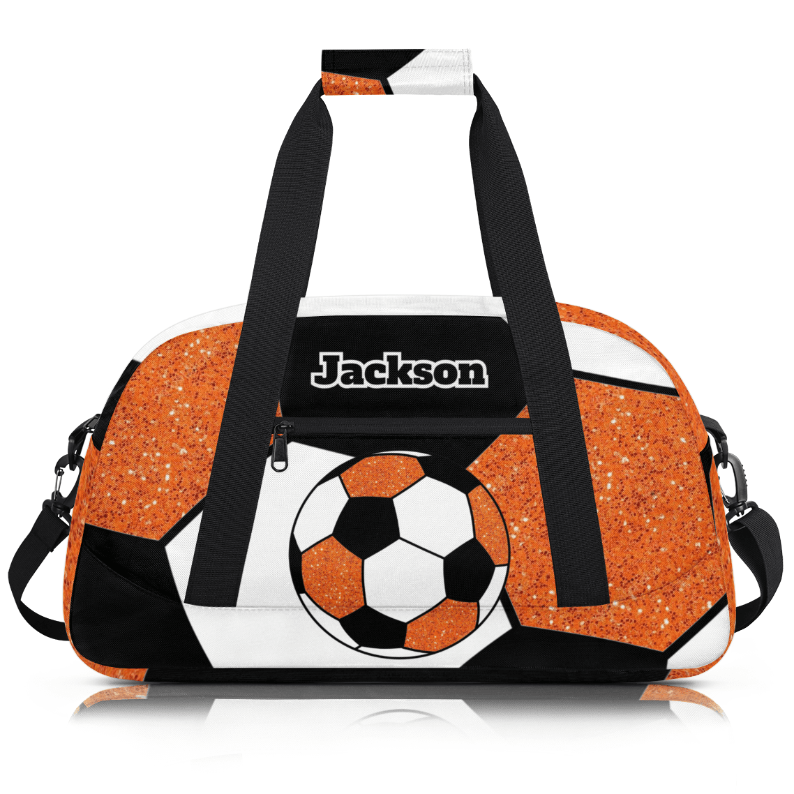 Herdesigns Personalized Soccer Duffel Bag Sport Bag Custom Gym Bag with ...