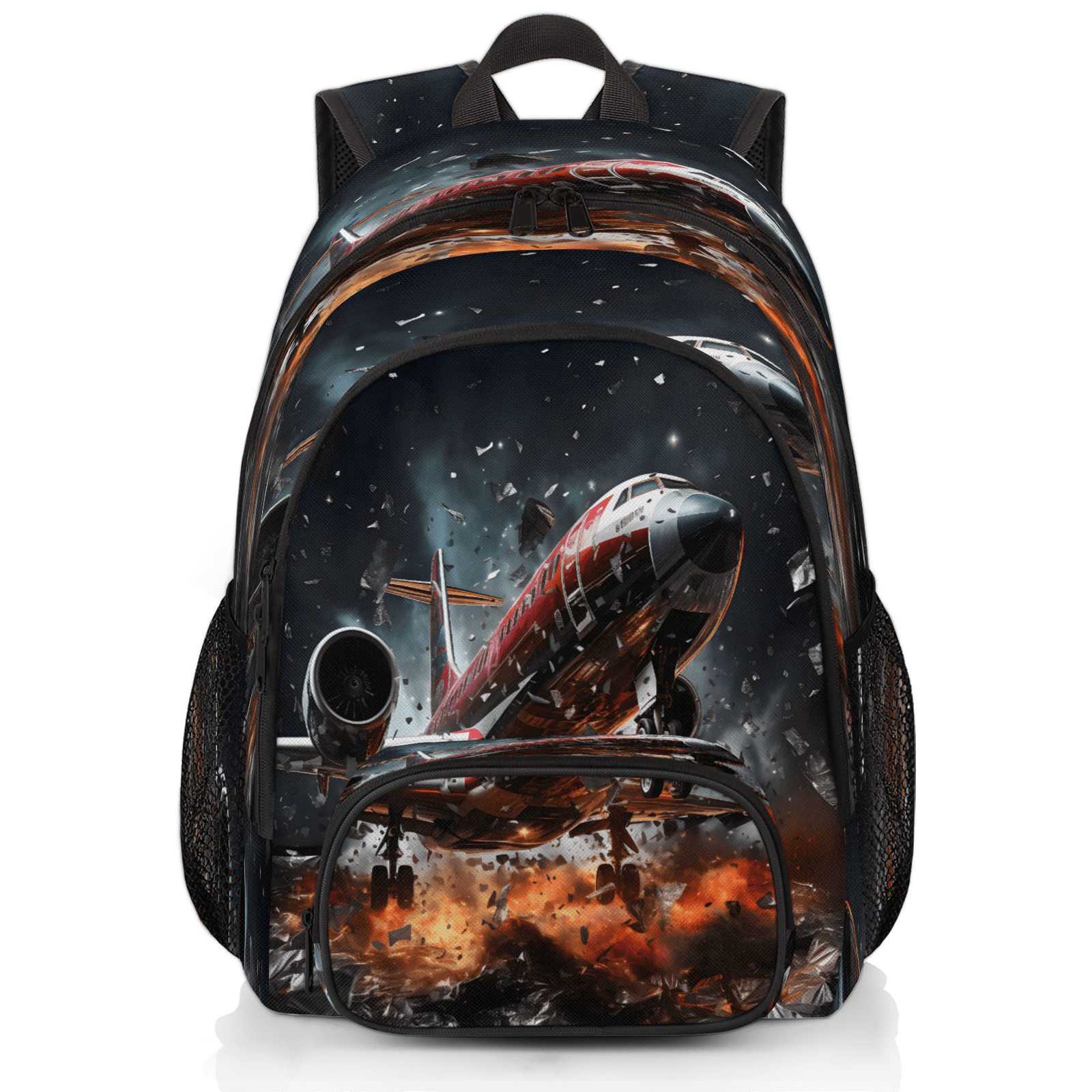 Herdesigns Retro Airplane Laptop Backpack for Women Men, 18.3 Inch ...