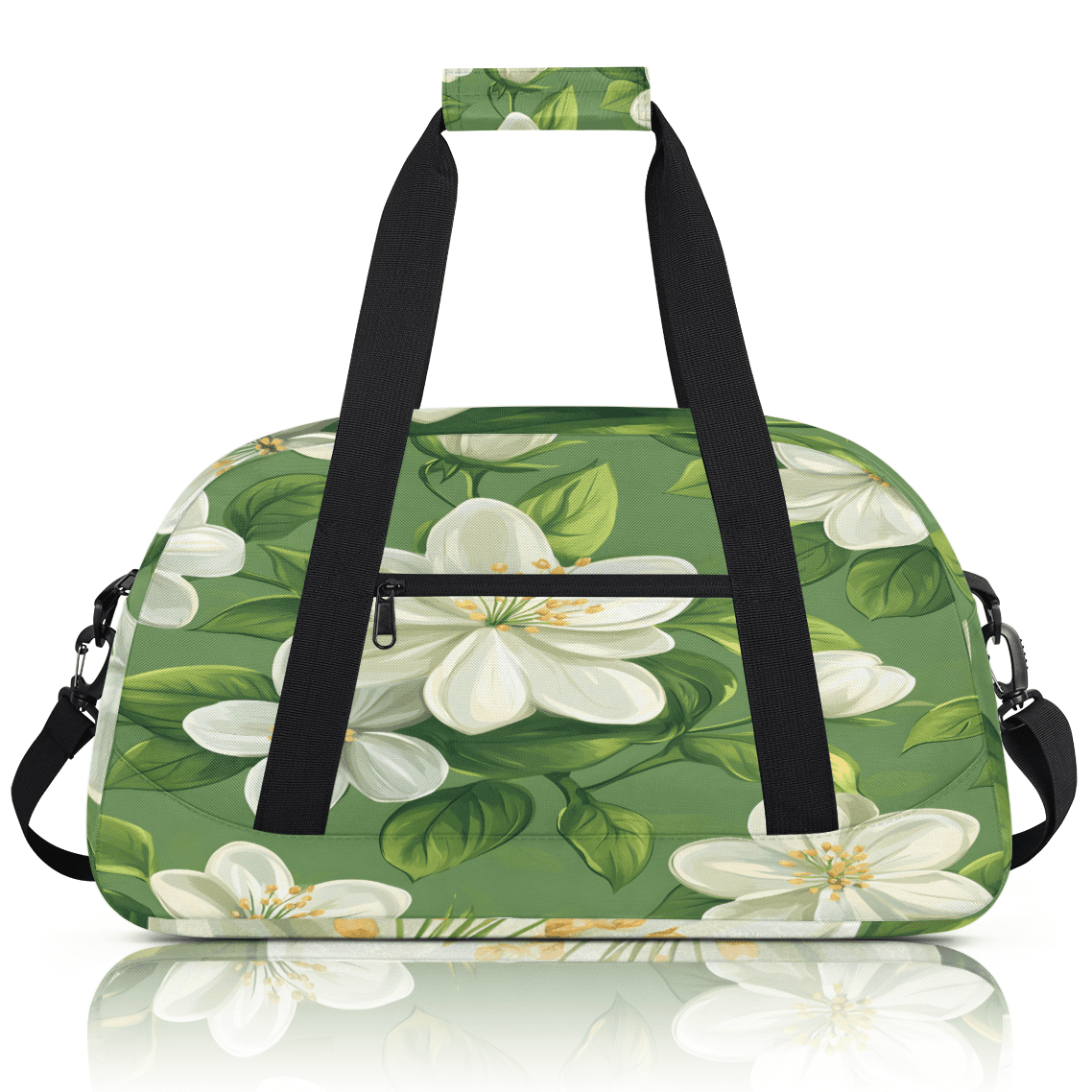 Herdesigns Sage Green Sports Duffle Bags Travel Duffle Bag Gym Bag ...