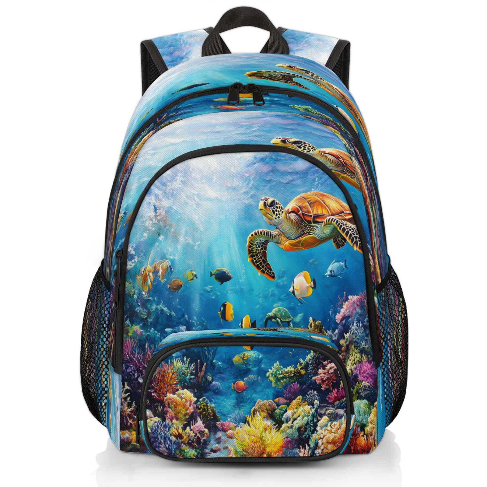 Herdesigns Sea Turtles Laptop Backpack 18.3 Inch Travel Backpack for ...
