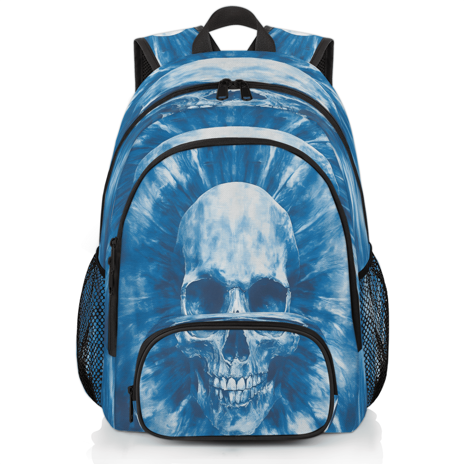 Herdesigns Skull Laptop Backpack for Women Men, 18.3 Inch Work Computer ...